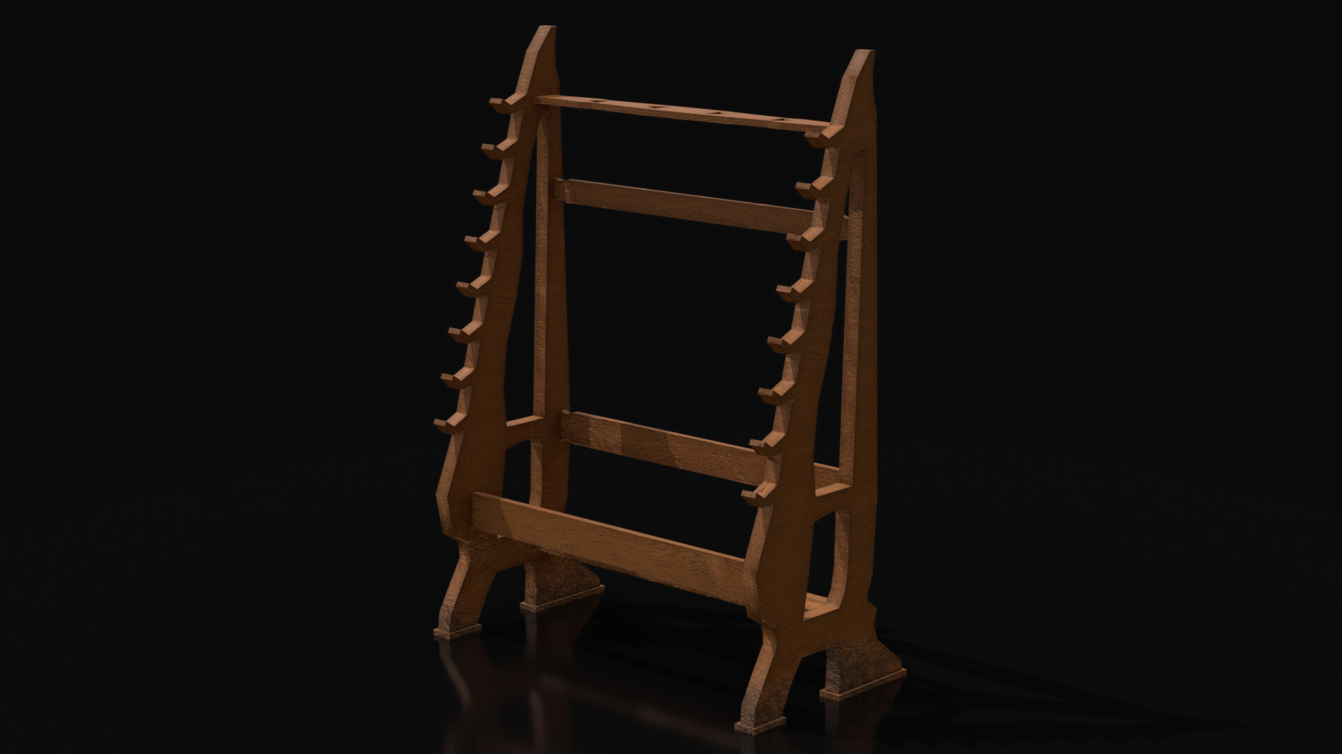 Sean Teague - Japanese Weapon Rack