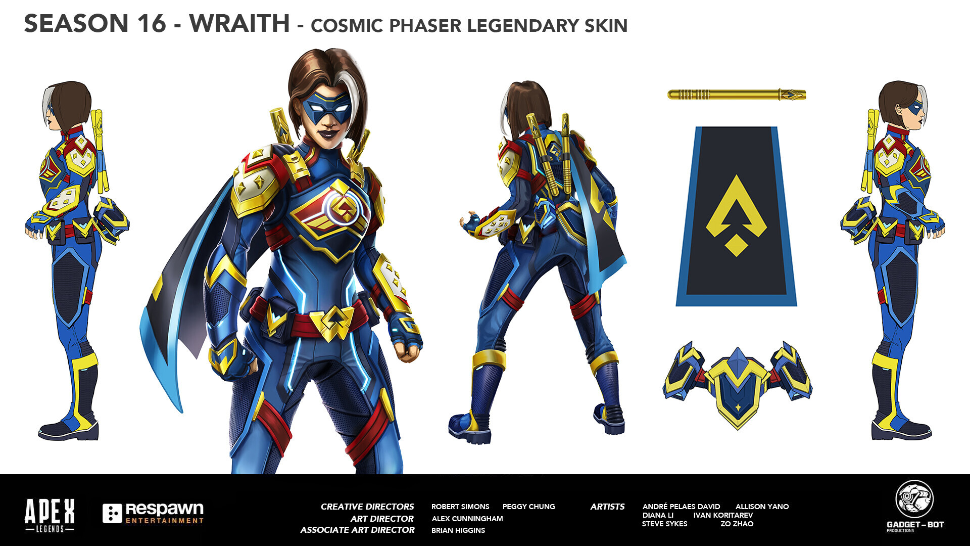 Allison T. Yano - Apex Legends // Wraith Legendary Skin