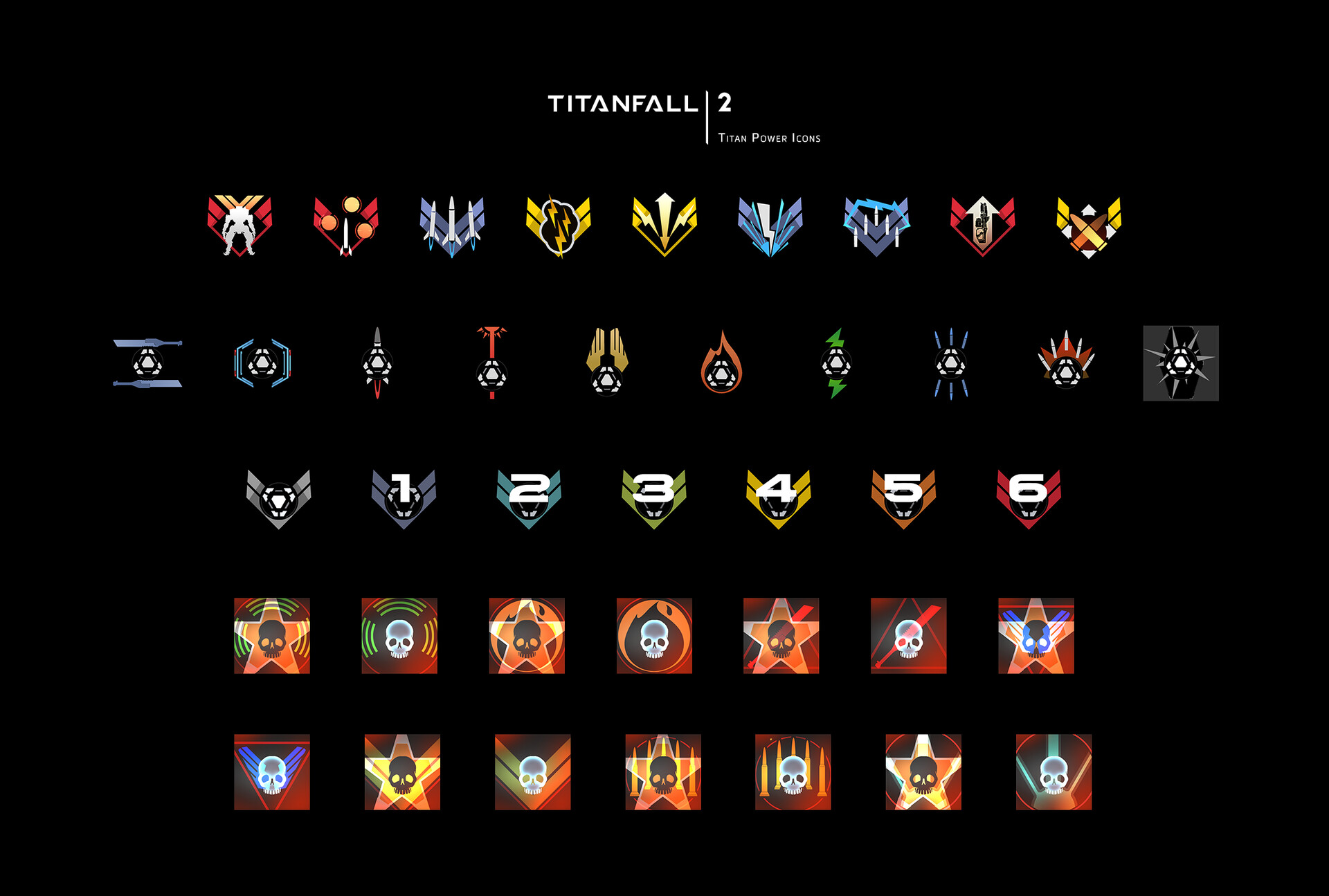 Brad Allen - Titanfall 2 graphic design