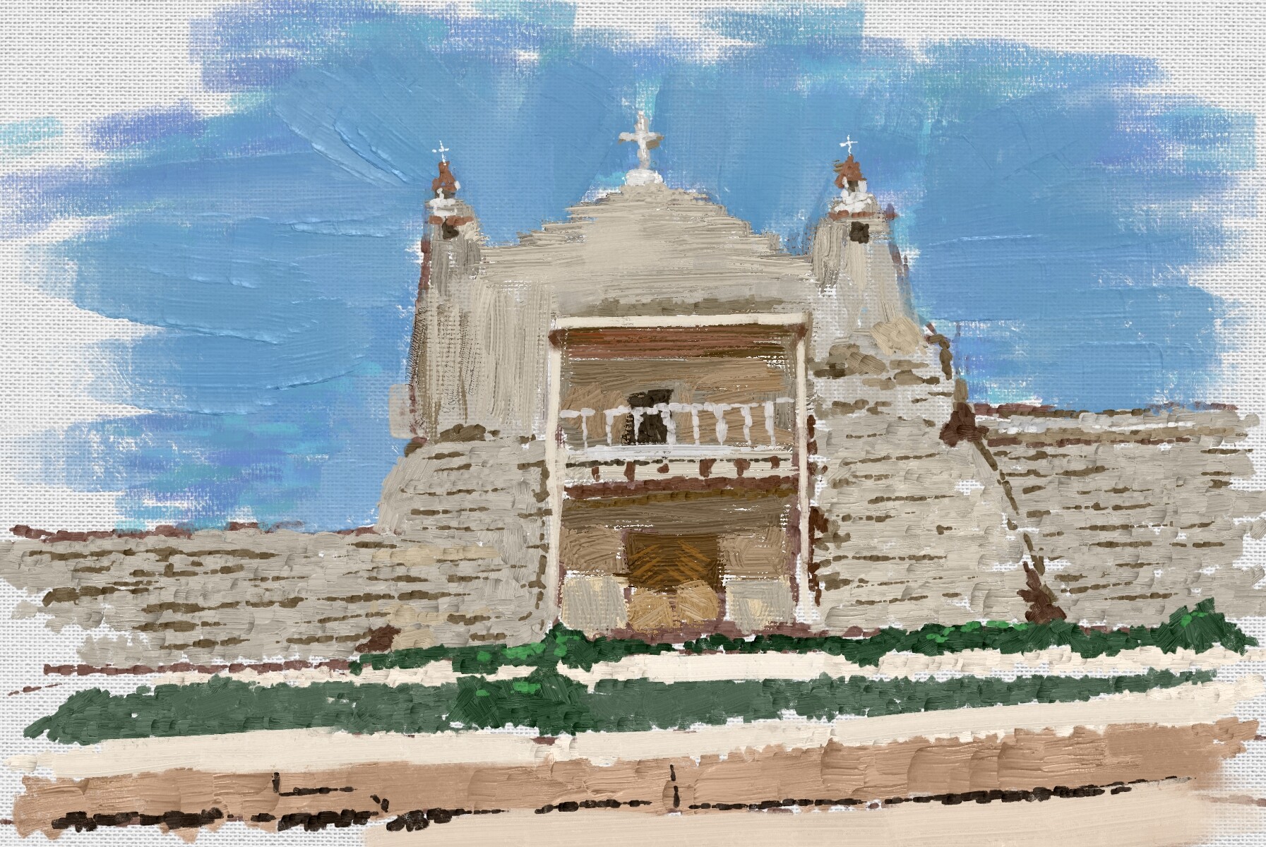 ArtStation - Church in Nambe