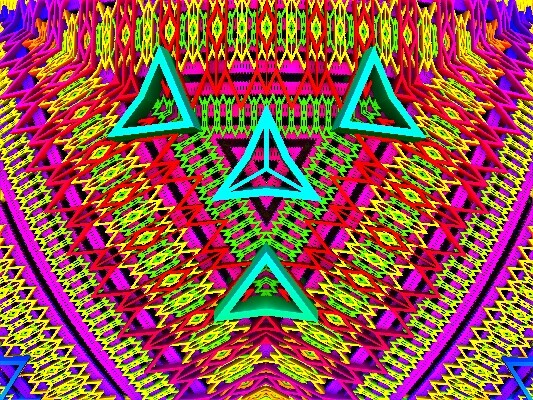 ArtStation - Triangle fractal 62