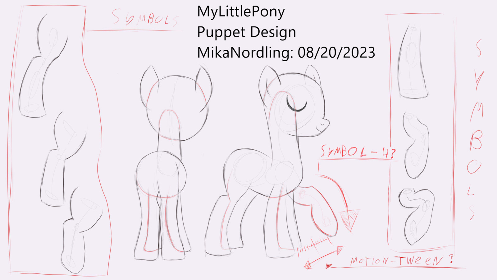 Lightning Hoof - MLP/Puppet/BuildDesign_MikaNordling 2023