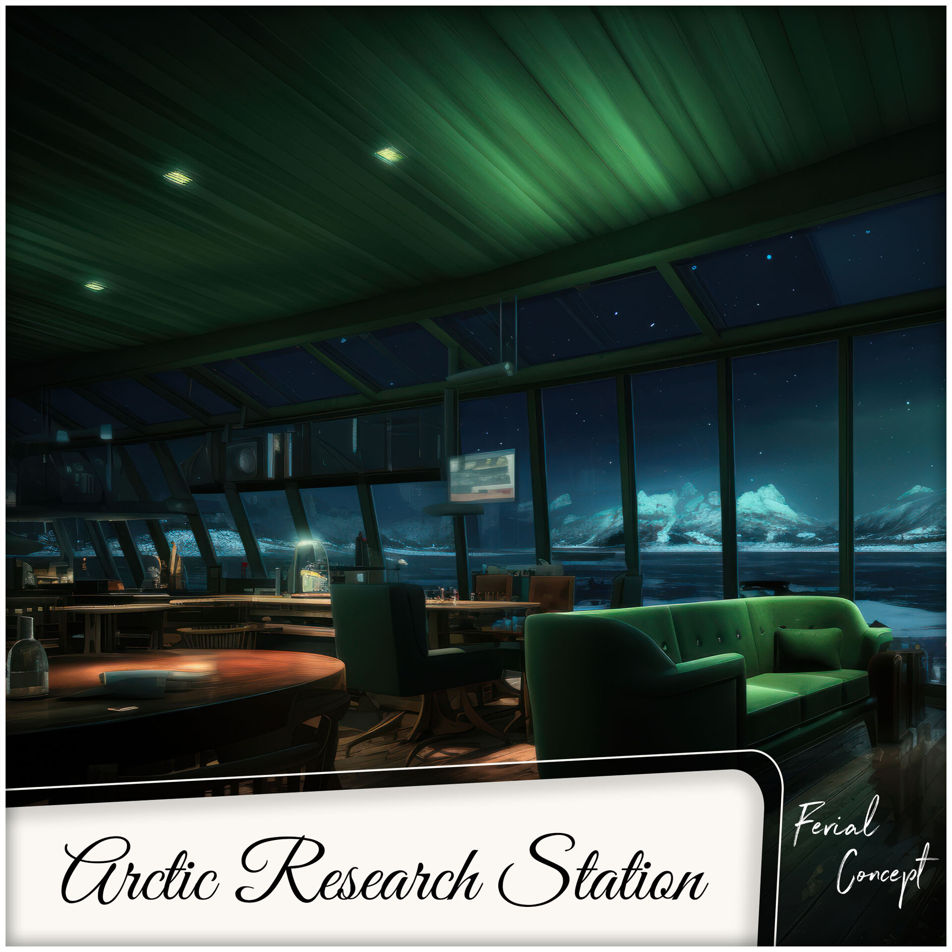 Ferial Concept - 🔹240 Arctic Research Station - Interior Reference ...