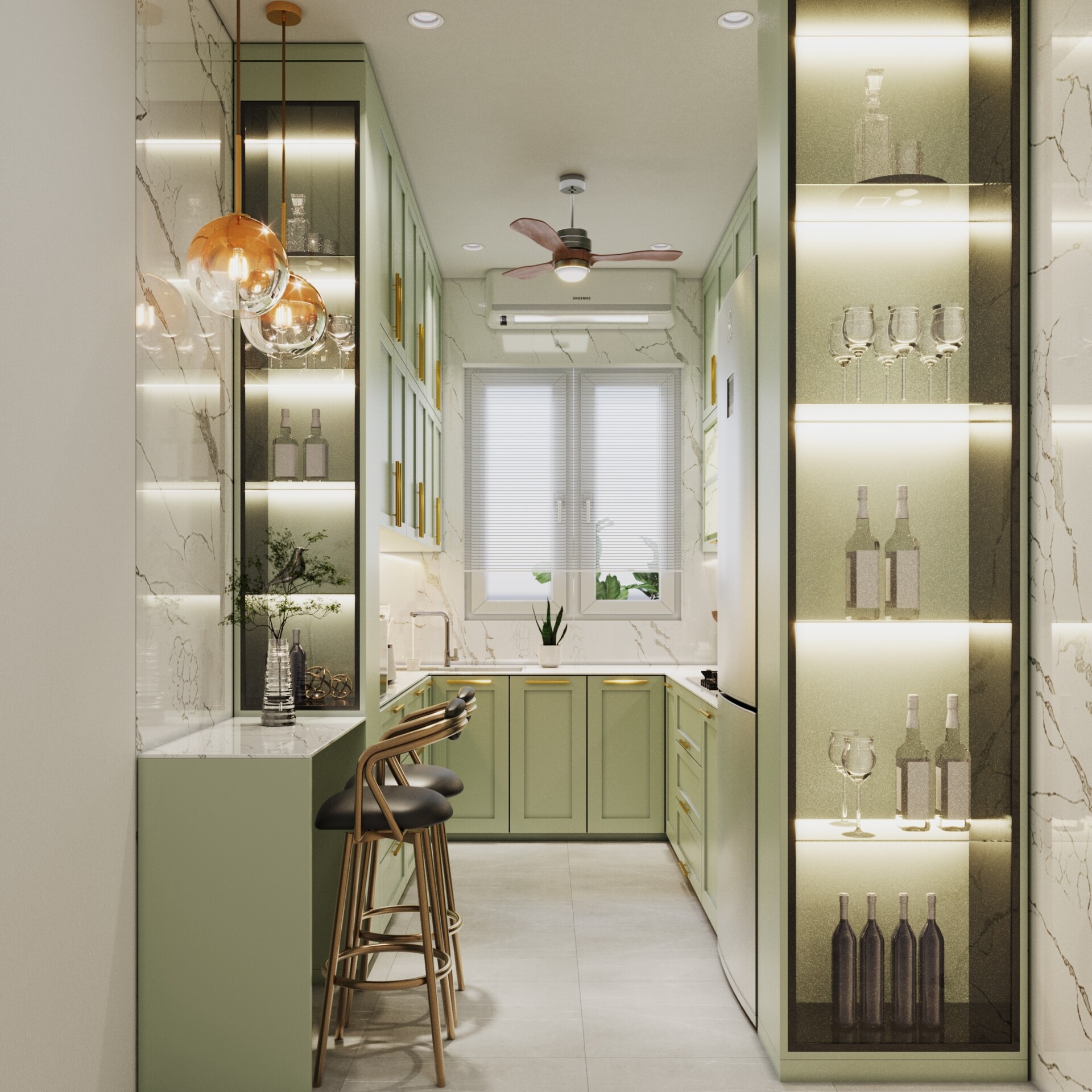 ArtStation - Modular Kitchen