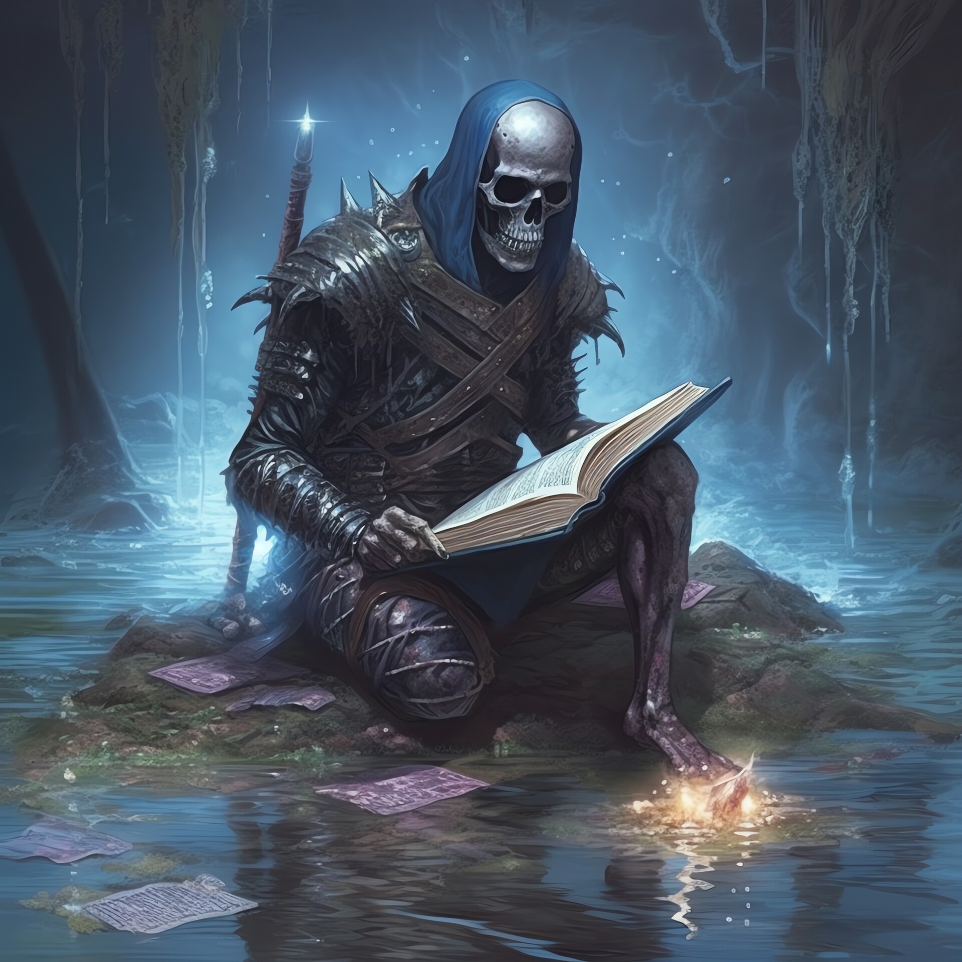 ArtStation - Necromancer Knight - II