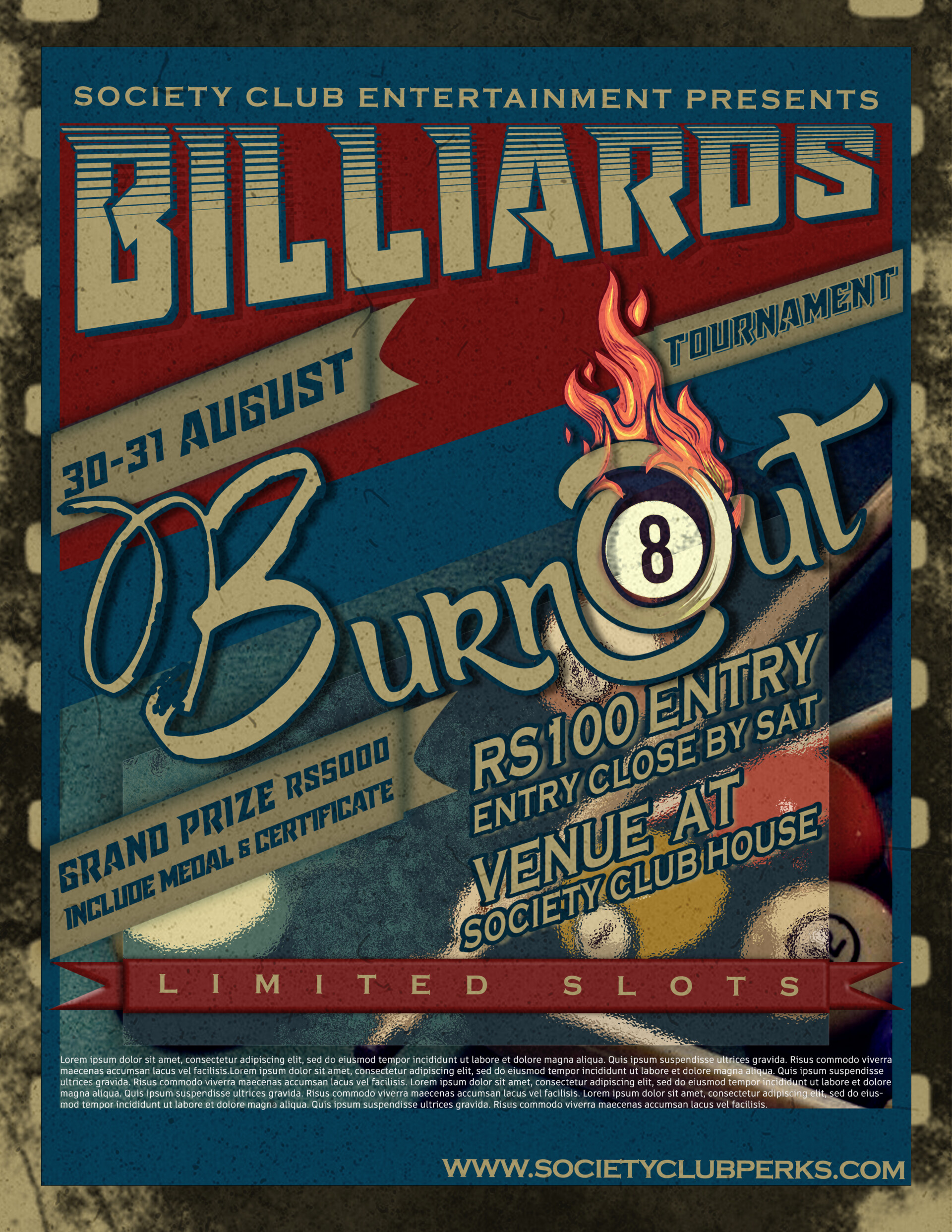 ArtStation - Burnout poster