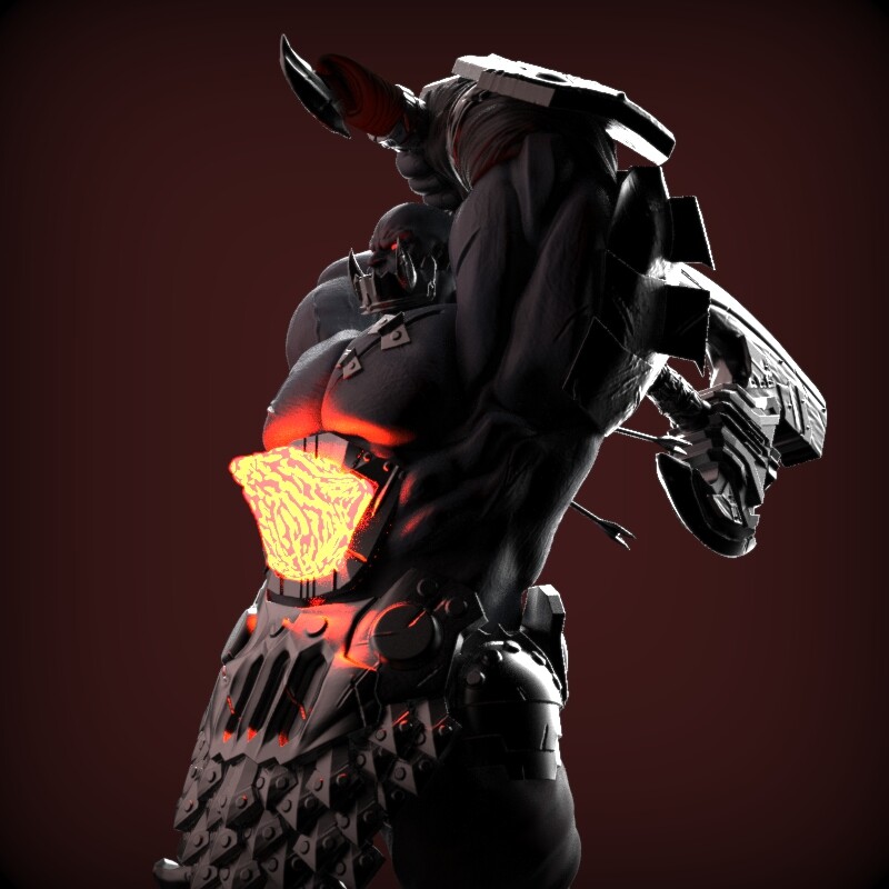 ArtStation - The undead colossus Sion.