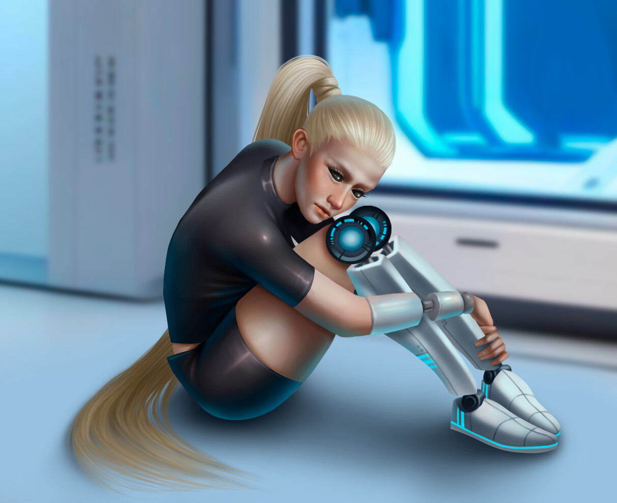 ArtStation - Robo-girl