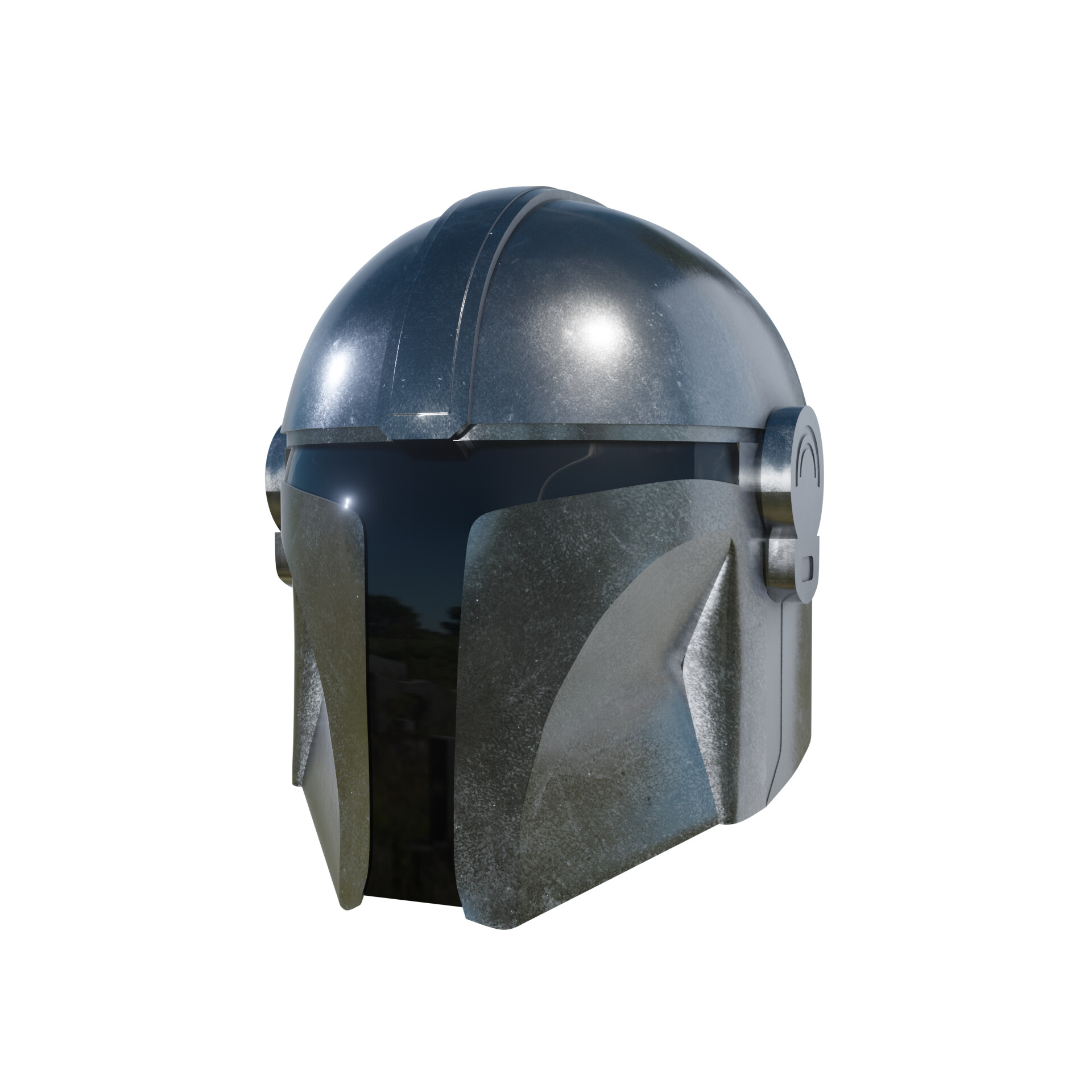 ArtStation - Mandalorian´s helmet