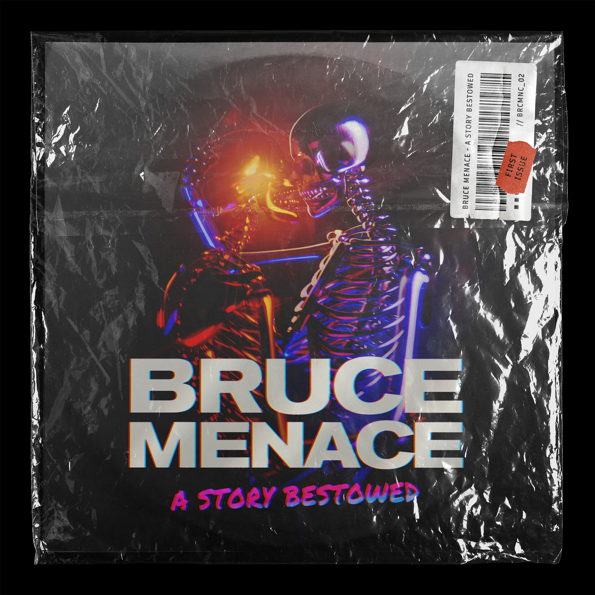 Burç Tuncer - Album Artwork for Bruce Menace