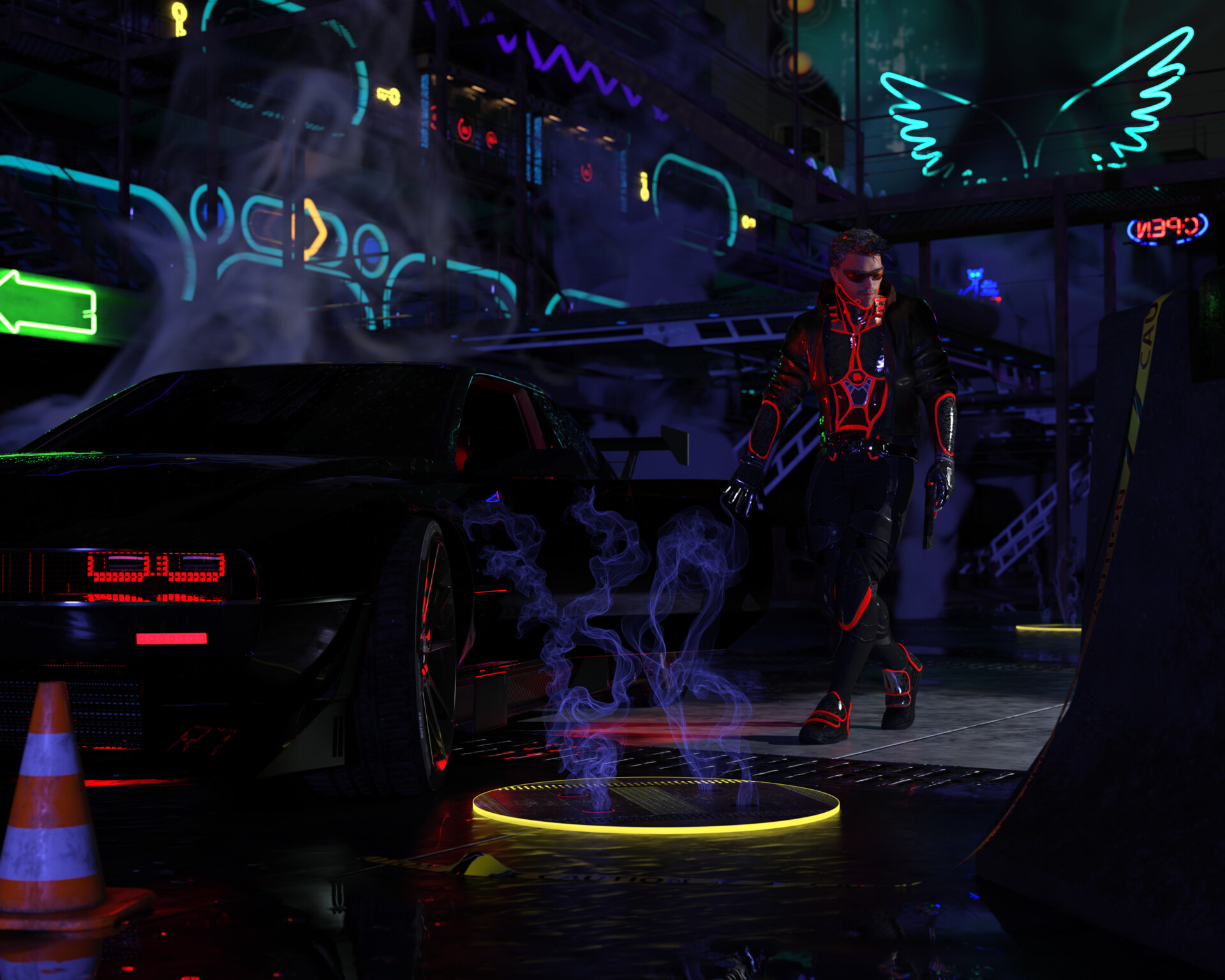 ArtStation - Cyber Assassin