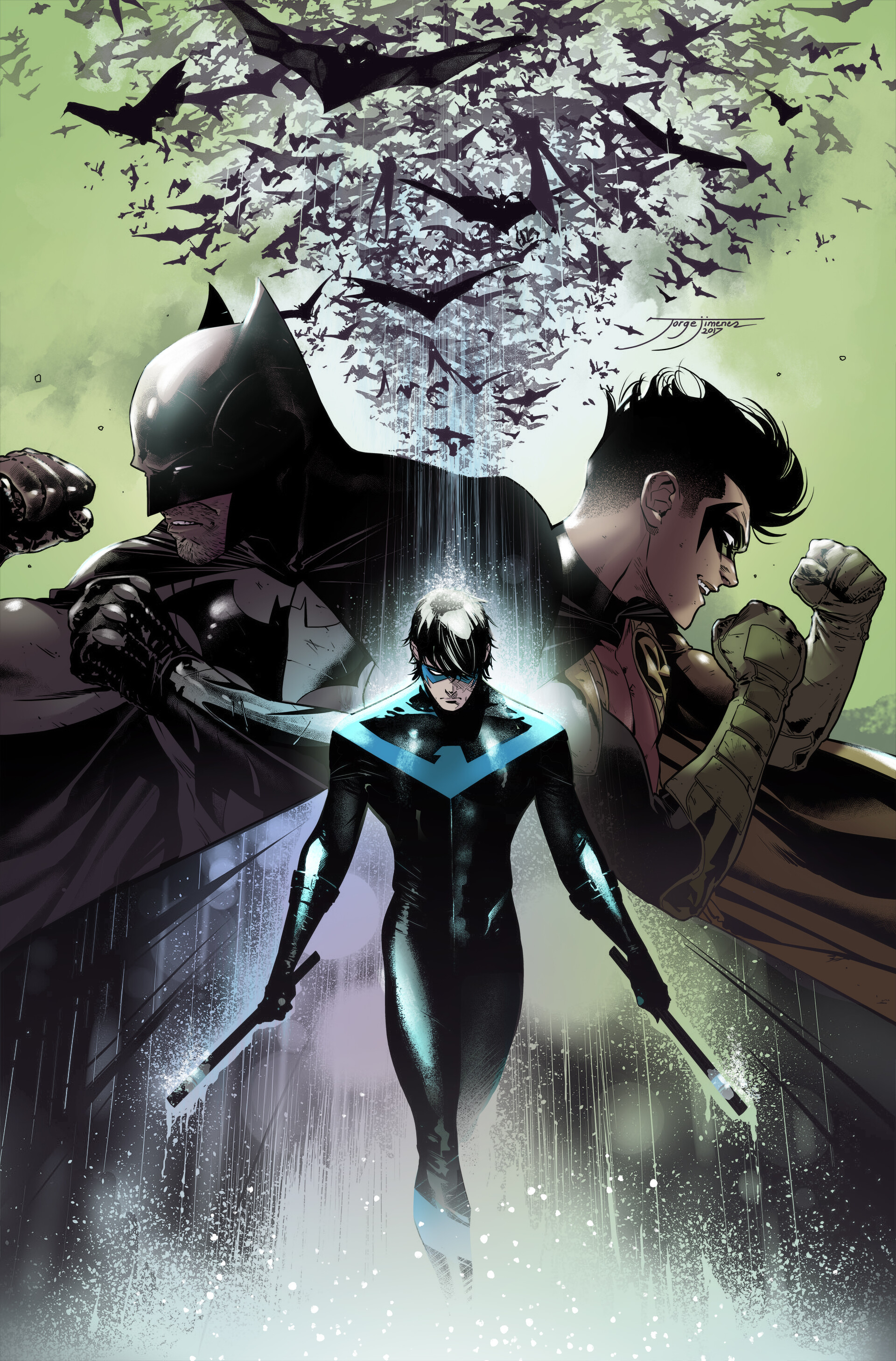 Artstation Nightwing N37 Cover Jorge Jiménez Dc