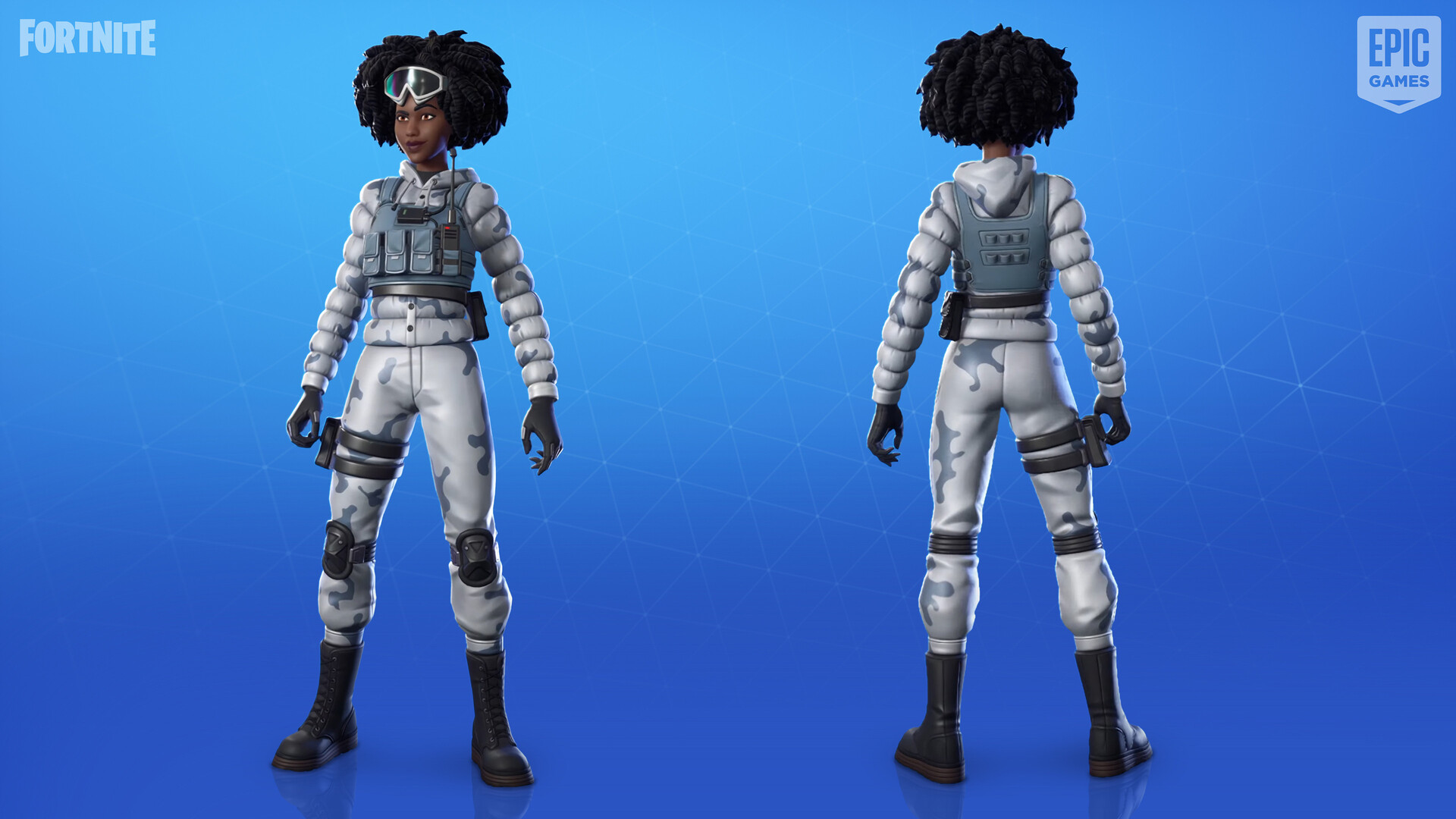 Zsolt Sulyok - Fortnite Battle Royale - "Snow Stealth Slone" Outfit