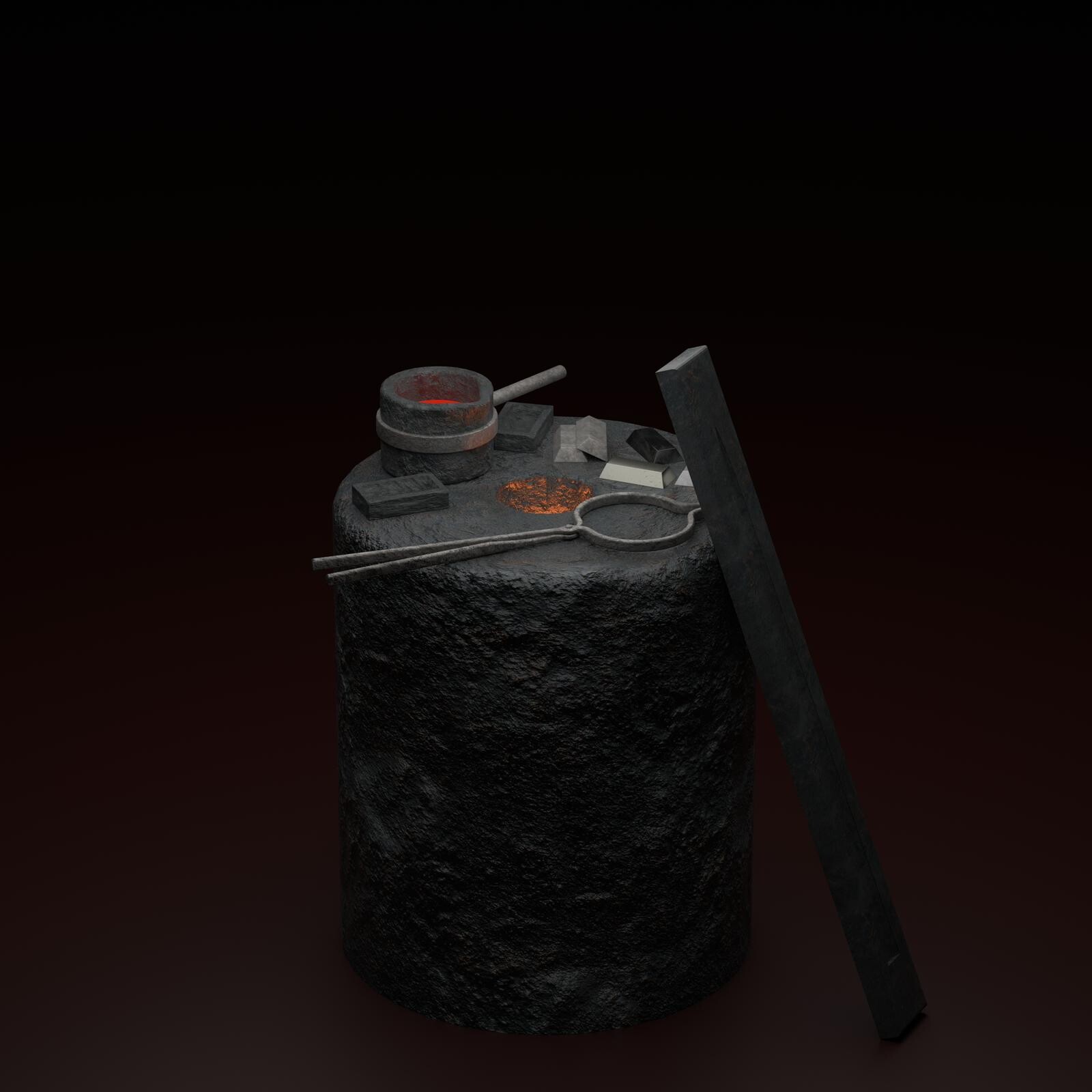 ArtStation - Smelting - Game Ready