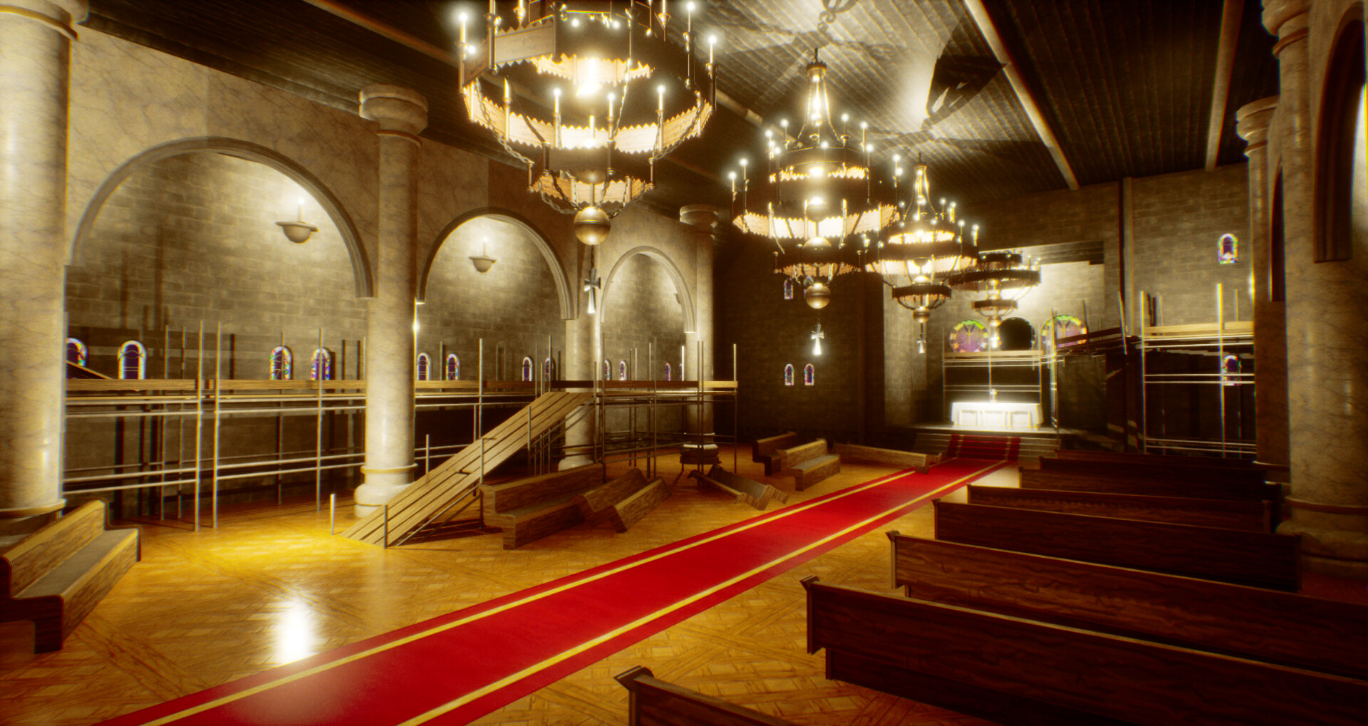 ArtStation - Church Environment UE5 - Modular