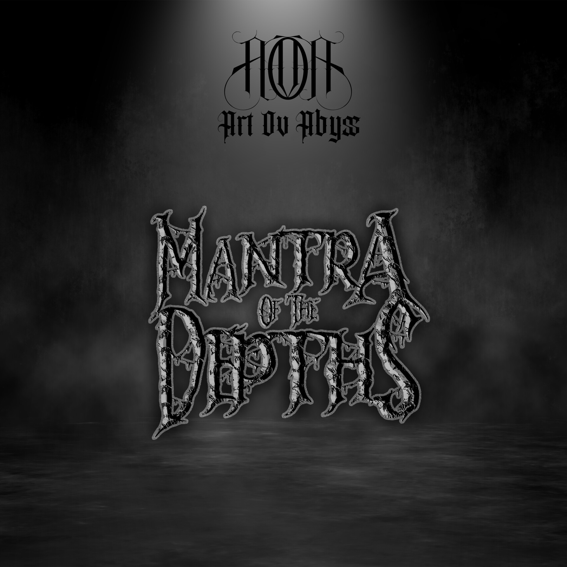 ArtStation - Mantra Of The Depths - Black/Doom Metal Logo