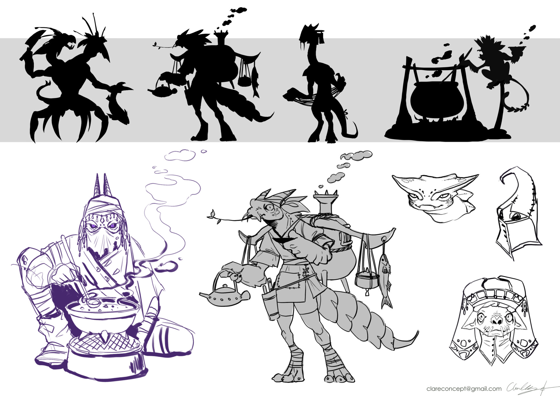 Clare Ellis - Alien Cook