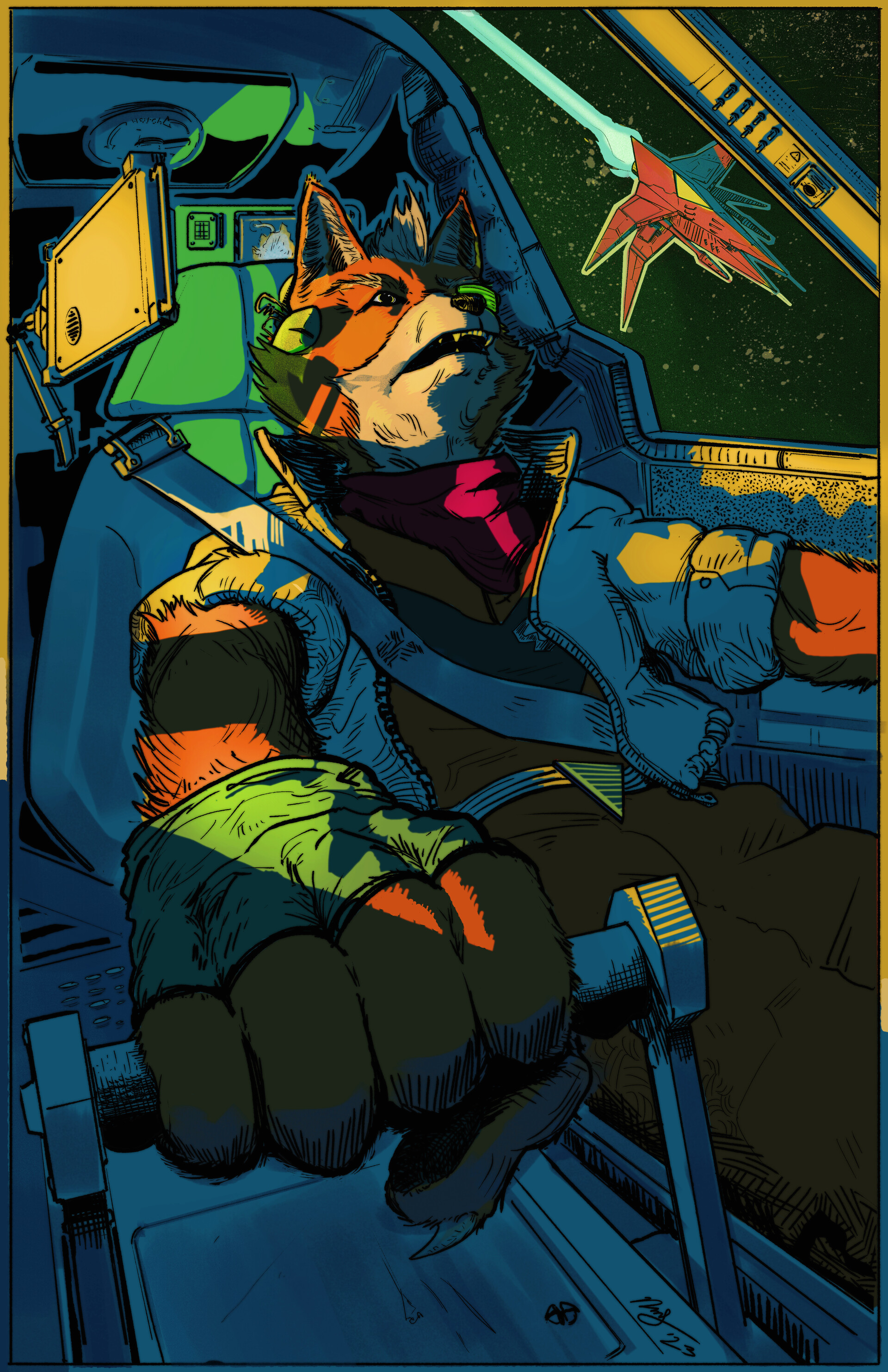 ArtStation - StarFox Fanart