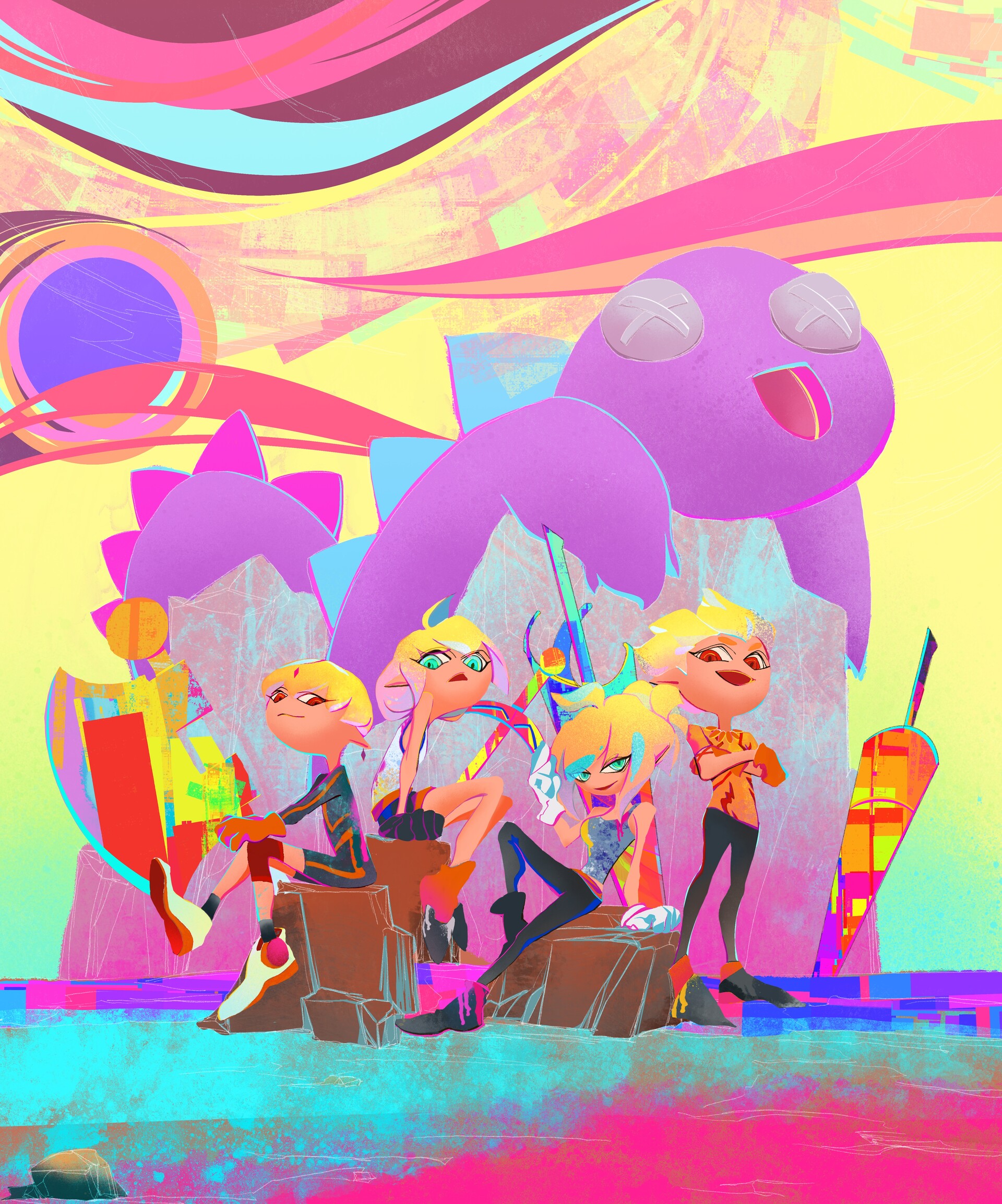 ArtStation - GilArt splatoon