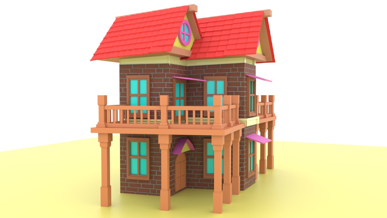 ArtStation - Toony house 🏠