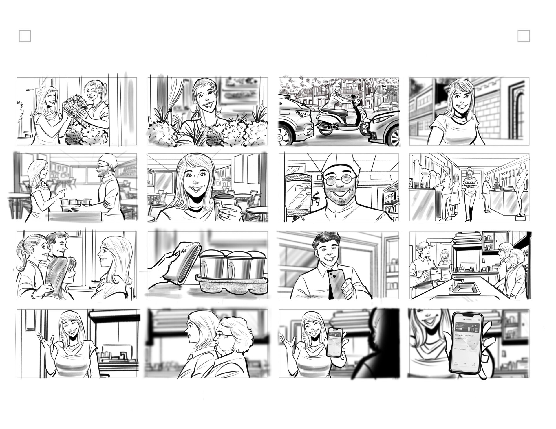 ArtStation - storyboard