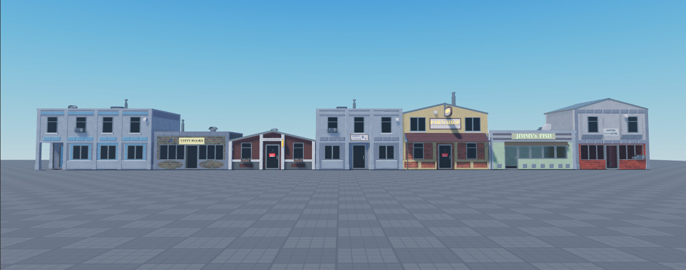 ArtStation - Assets/Low-Poly (ROBLOX)