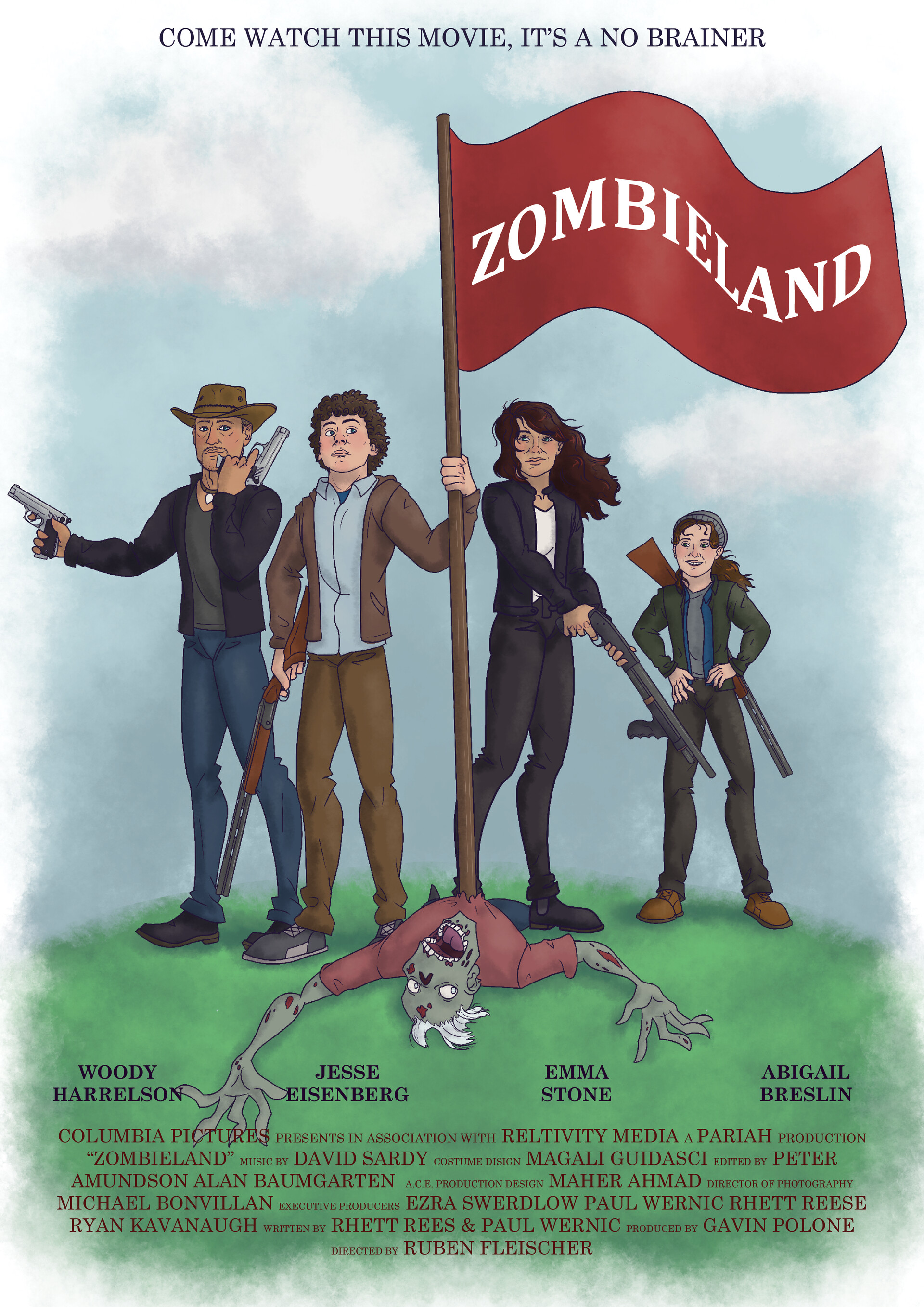 Zombieland Poster