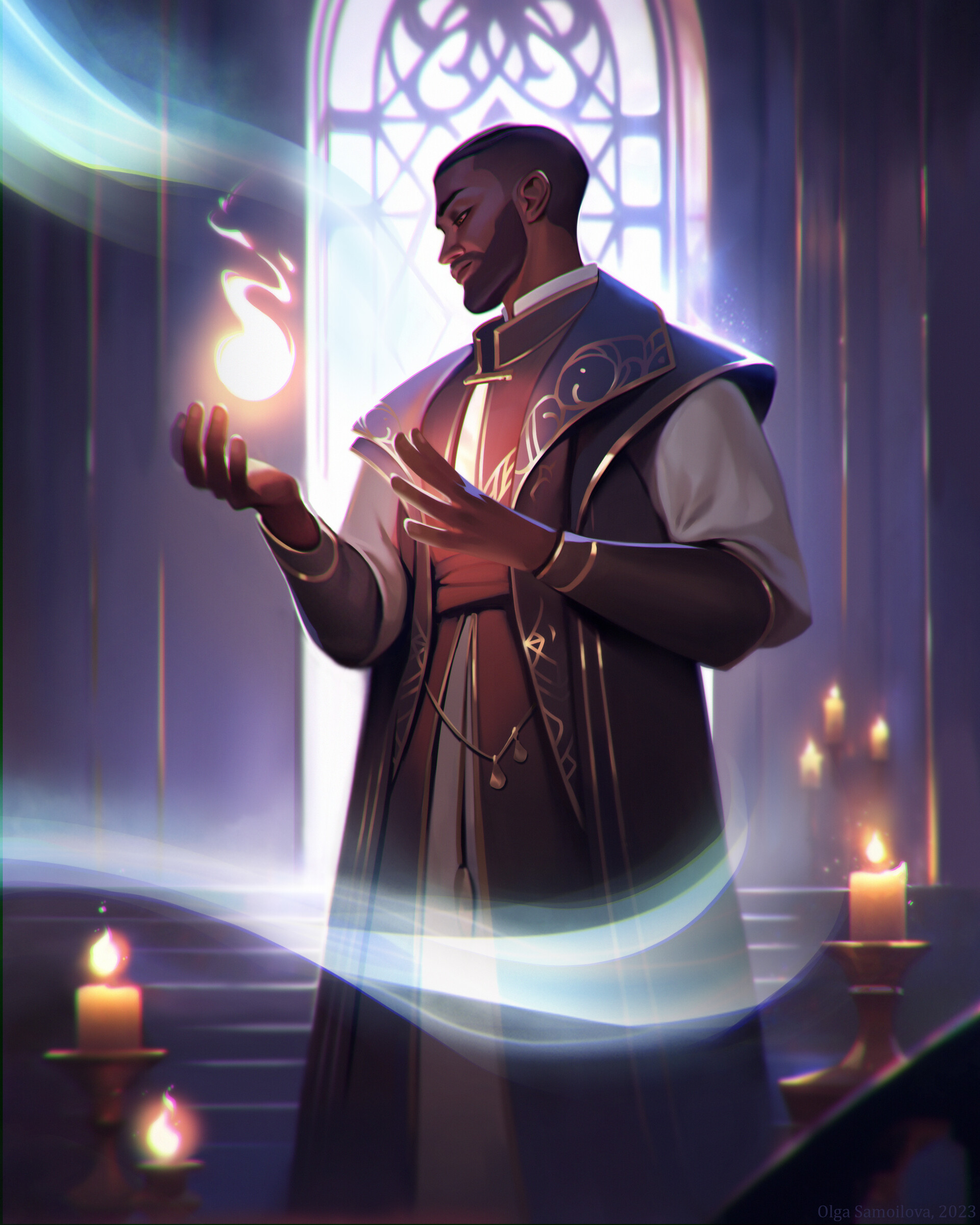 ArtStation - Fire caster