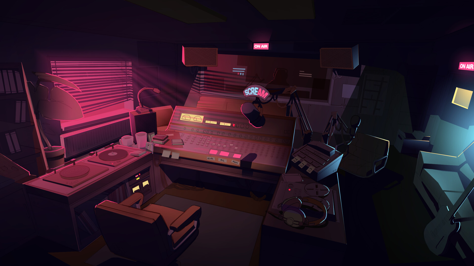 ArtStation - Killer Frequency Concepts.