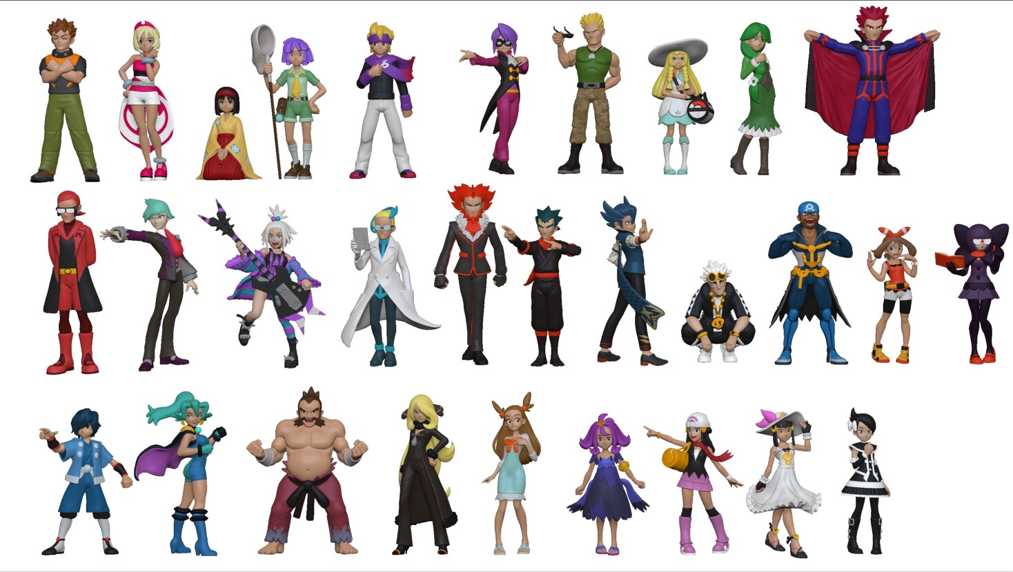 ArtStation - Pokemon Trainers