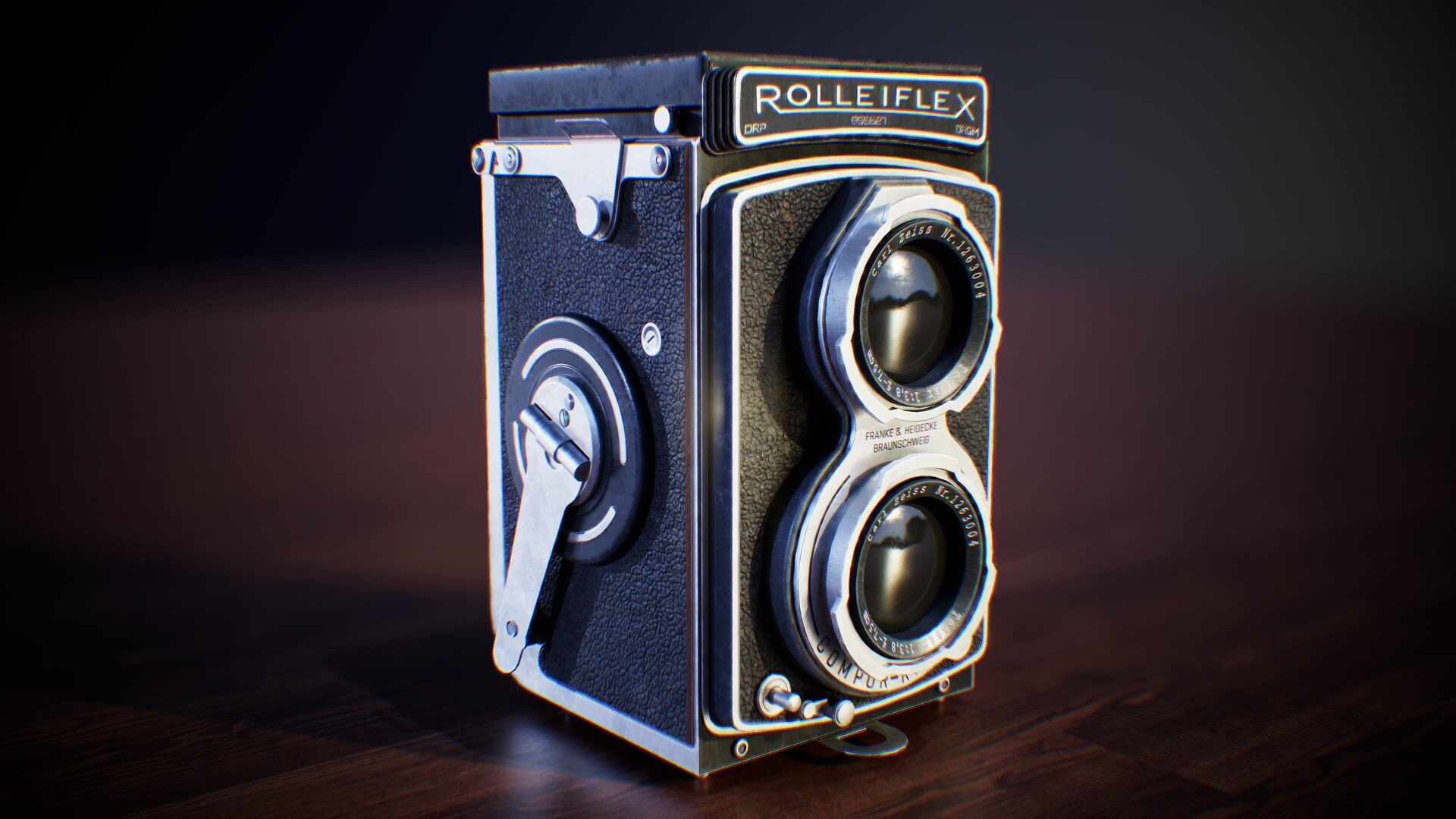 ArtStation - Rolleiflex Camera