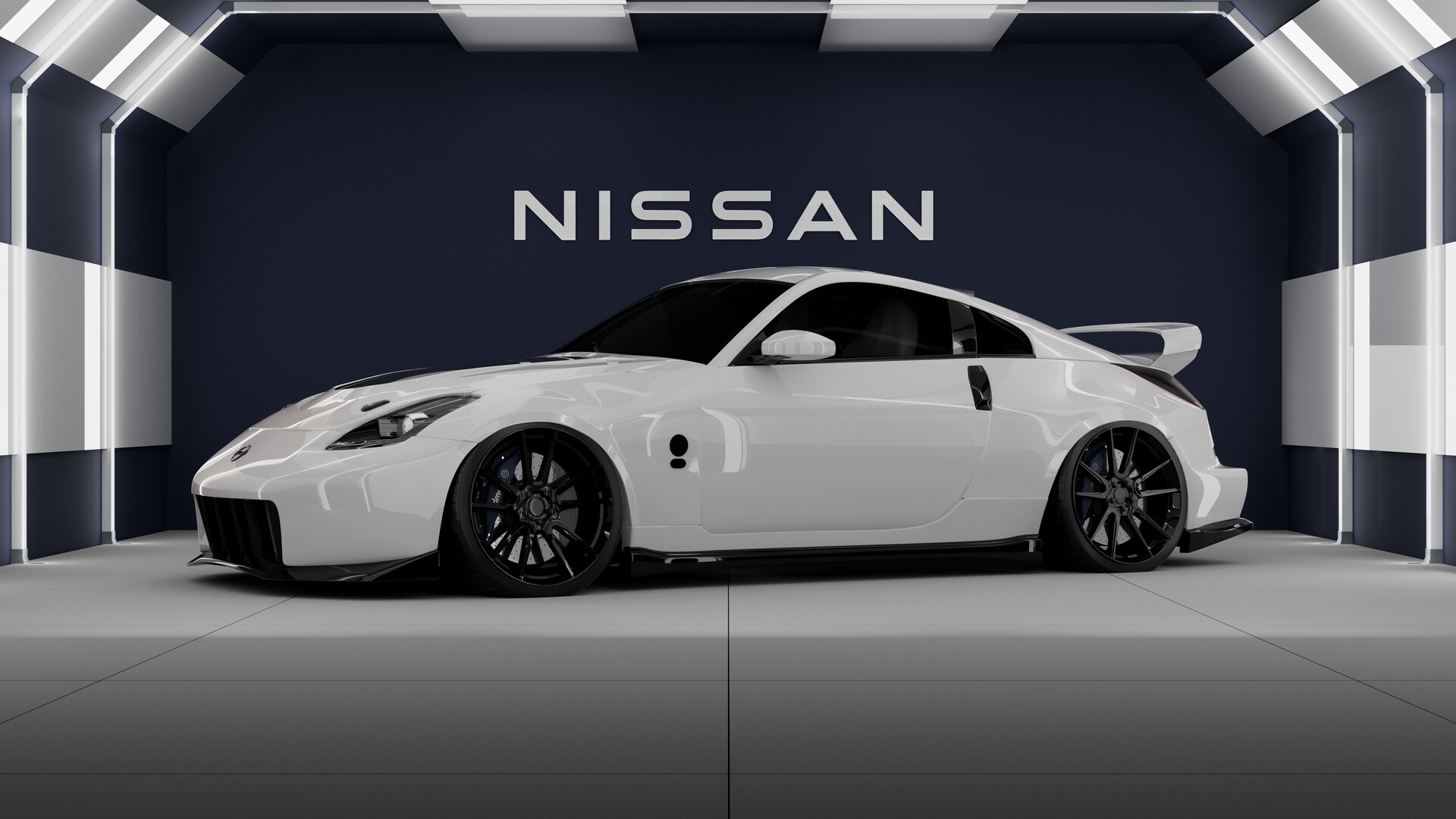 Stanced 350z Nismo