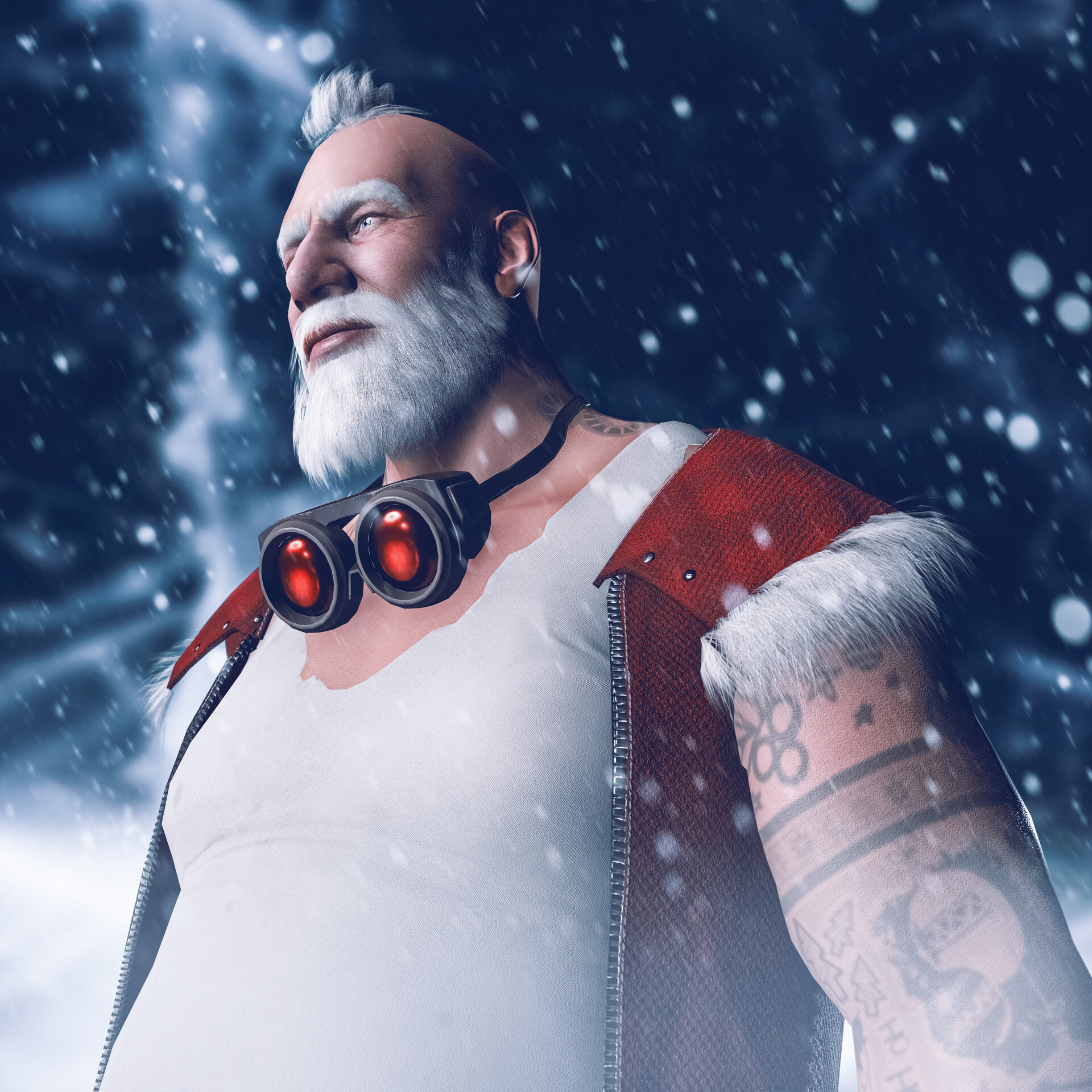 ArtStation - Frost man