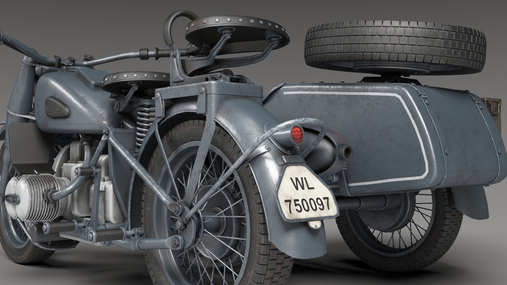 Martin Petrov - BMW R75 Sidecar Motorcycle