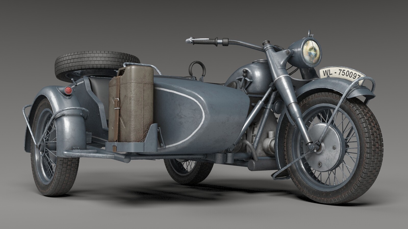 Martin Petrov - BMW R75 Sidecar Motorcycle