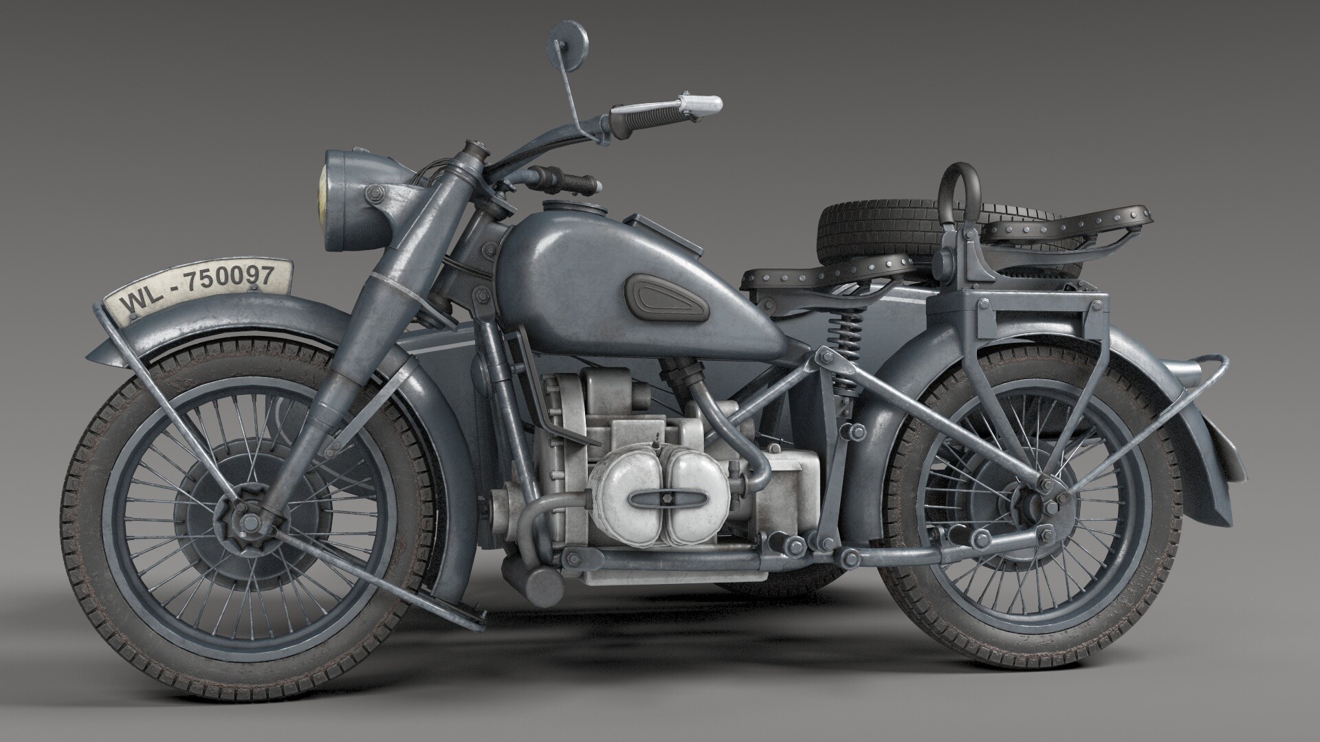Martin Petrov - BMW R75 Sidecar Motorcycle