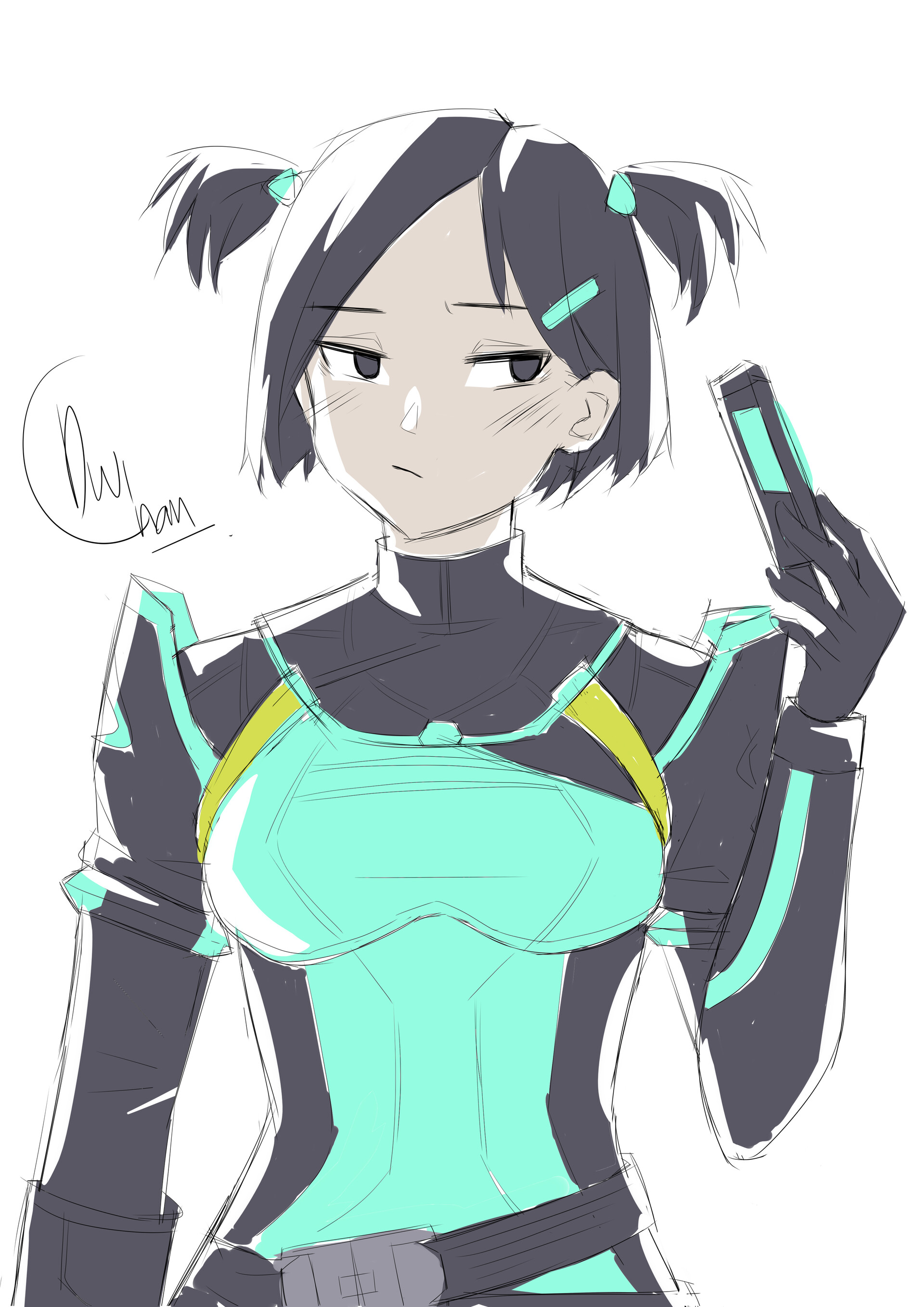 ArtStation - Valorant sketch