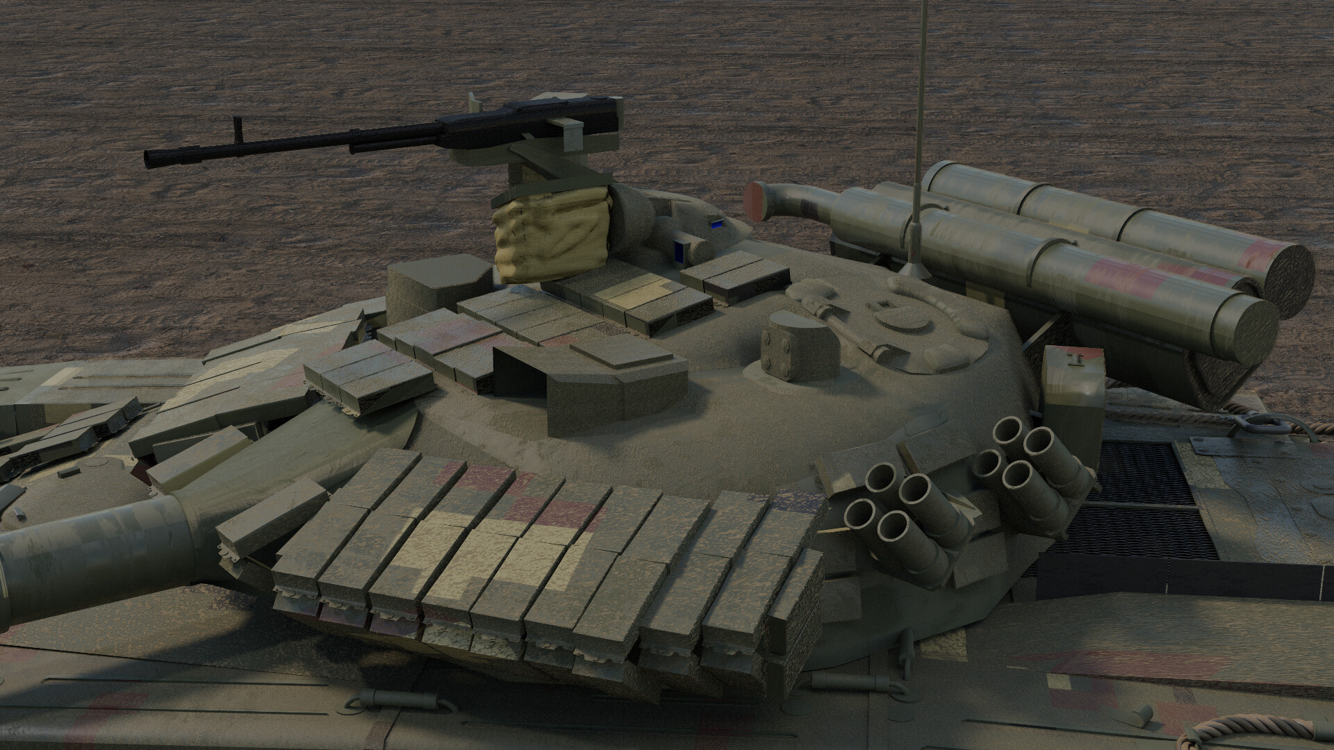 ArtKud - T-64BV version 2017 main battle tank