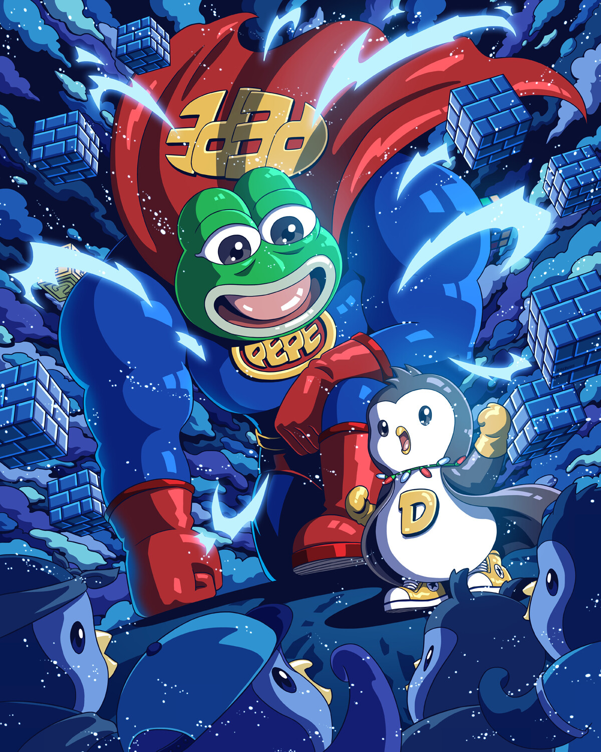 ArtStation - SuperPepe And Friends