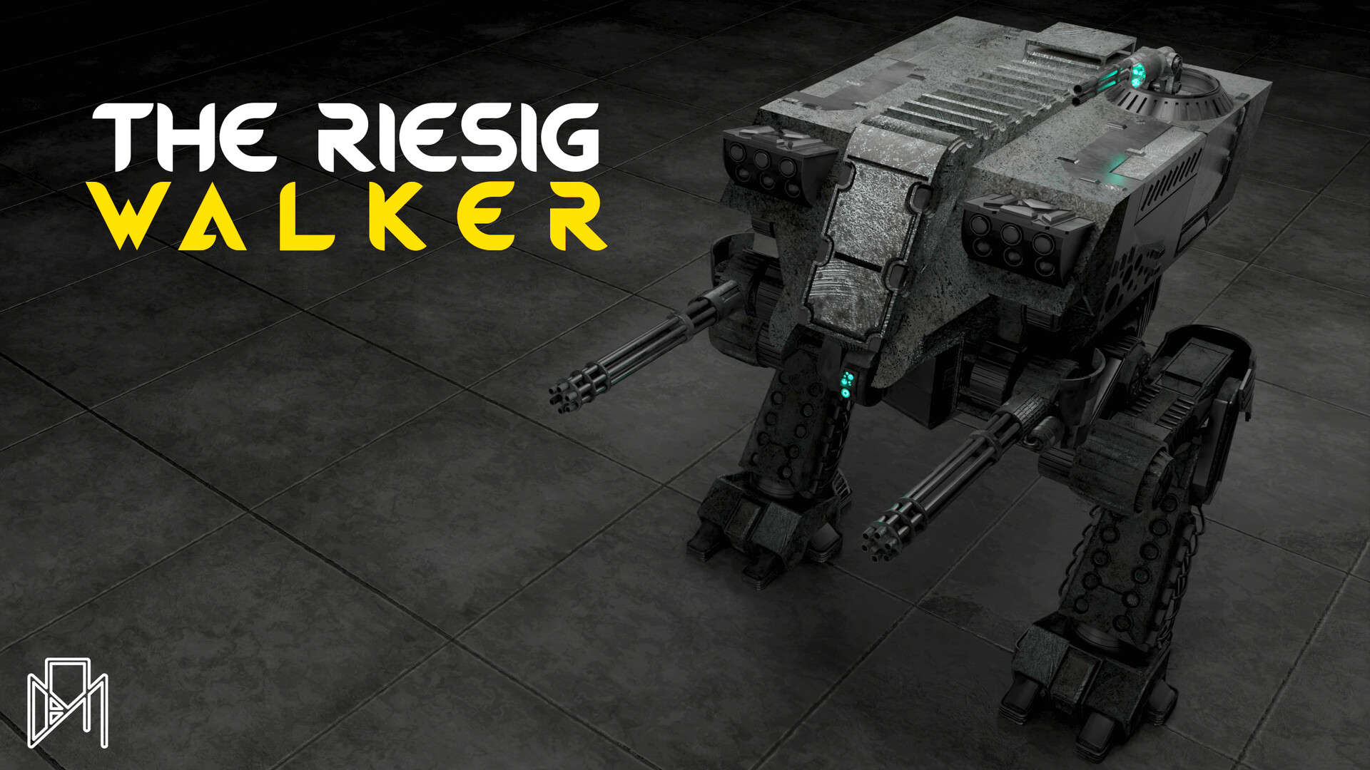 ArtStation - The Riesig - Walker vehicle