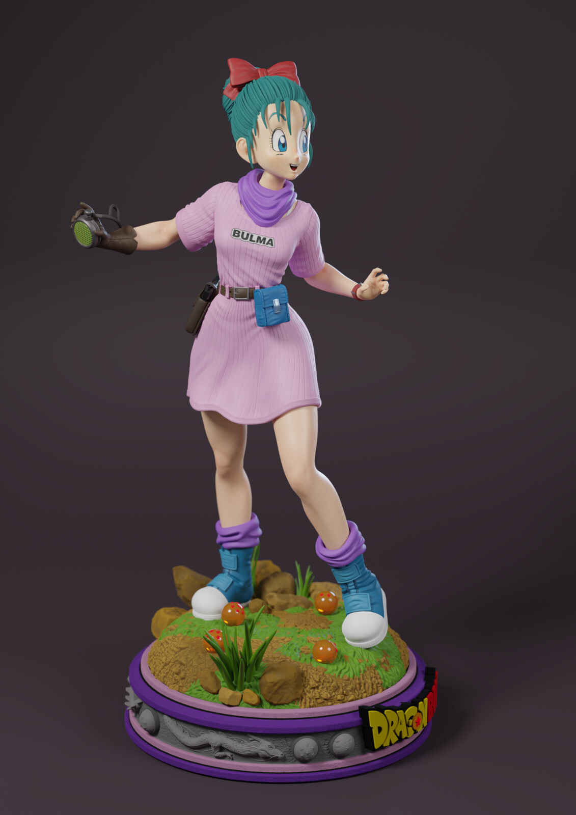 Pedro Benite - DBZ - Bulma Statue