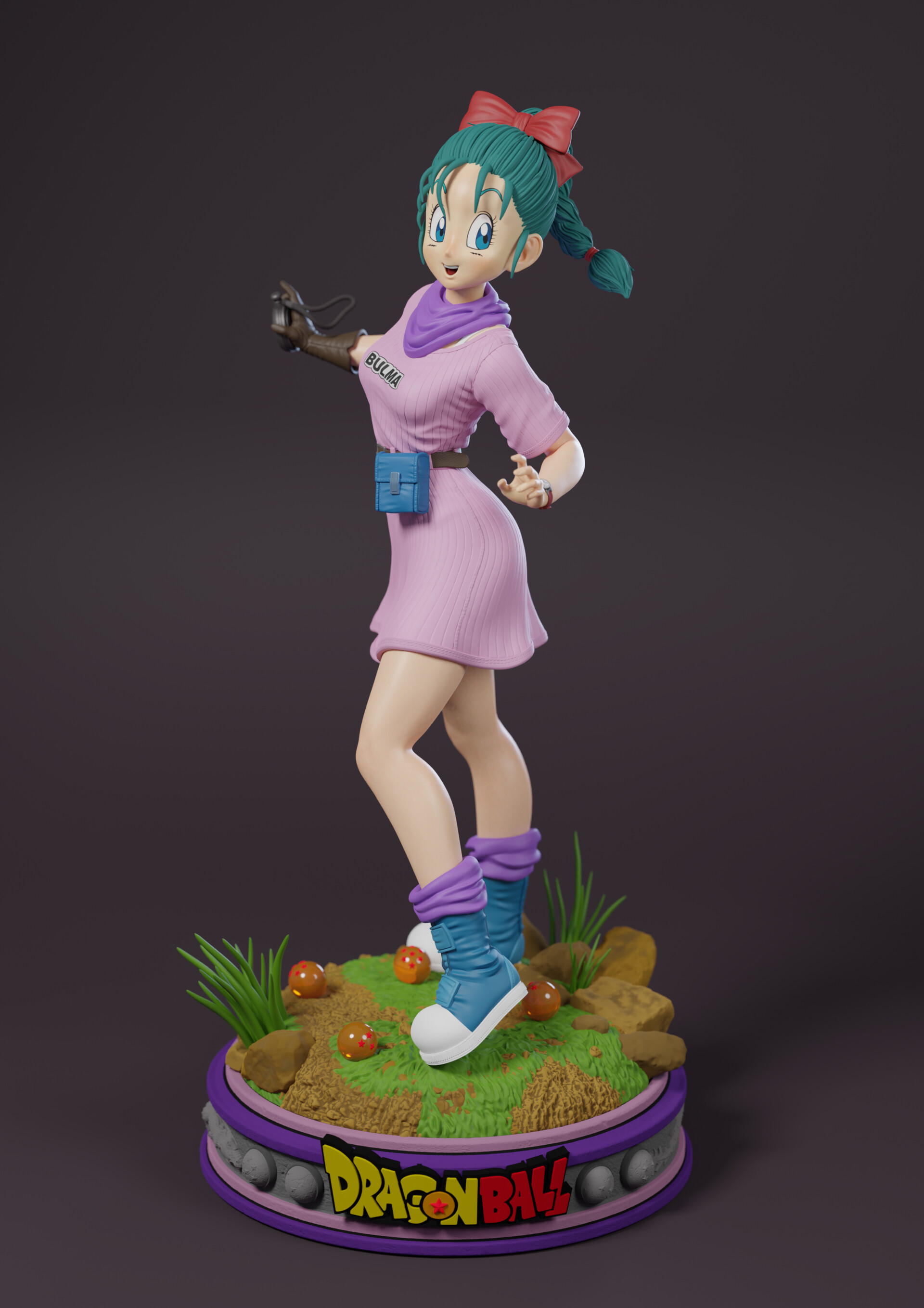 Pedro Benite - DBZ - Bulma Statue
