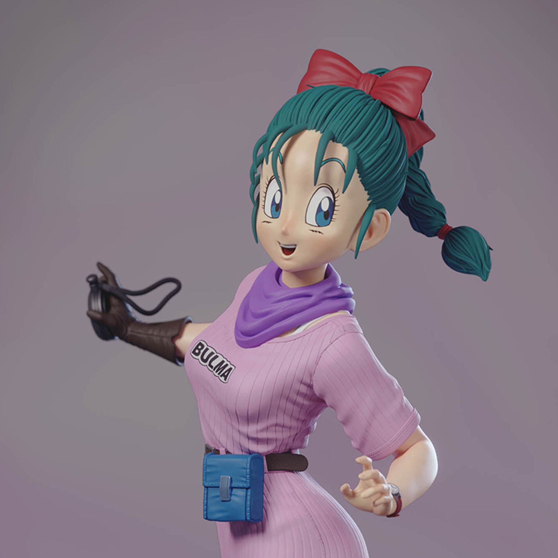 Pedro Benite - DBZ - Bulma Statue