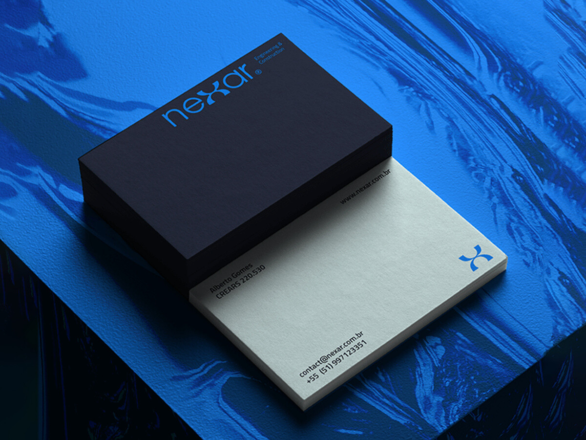 ArtStation - Nexar Brand identity