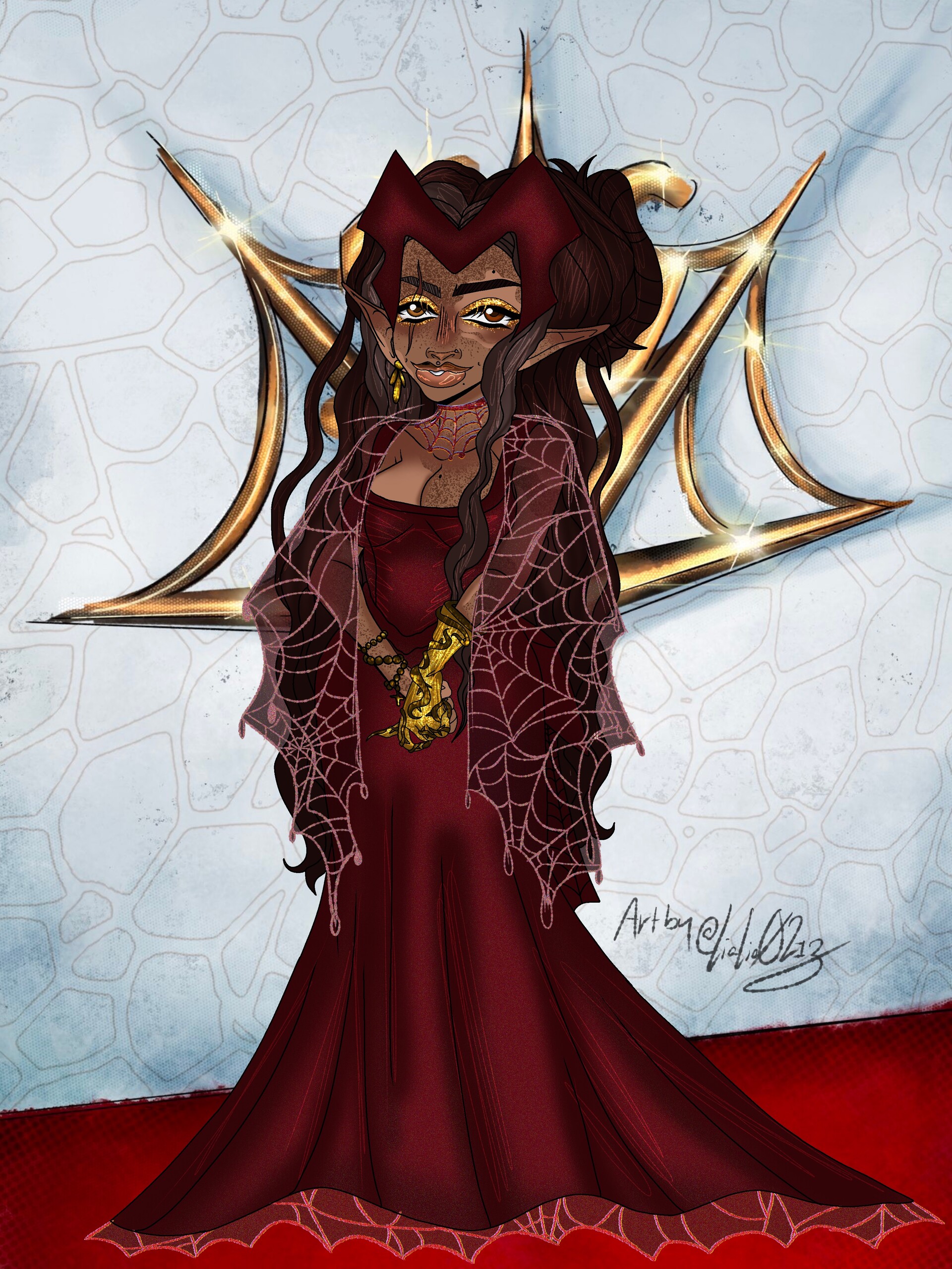 ArtStation - Spiderweb Gala.