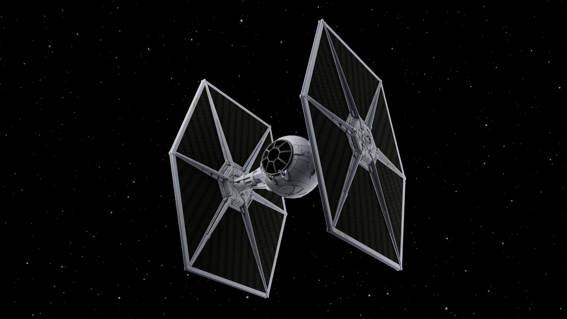 ArtStation - Star Wars - TIE Fighter