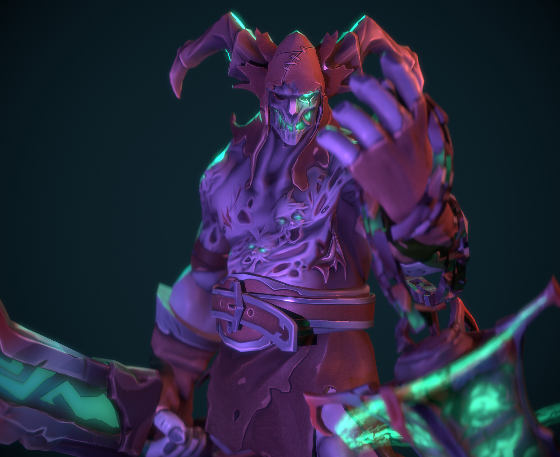 ArtStation - Executioner Game Model with PBR textures