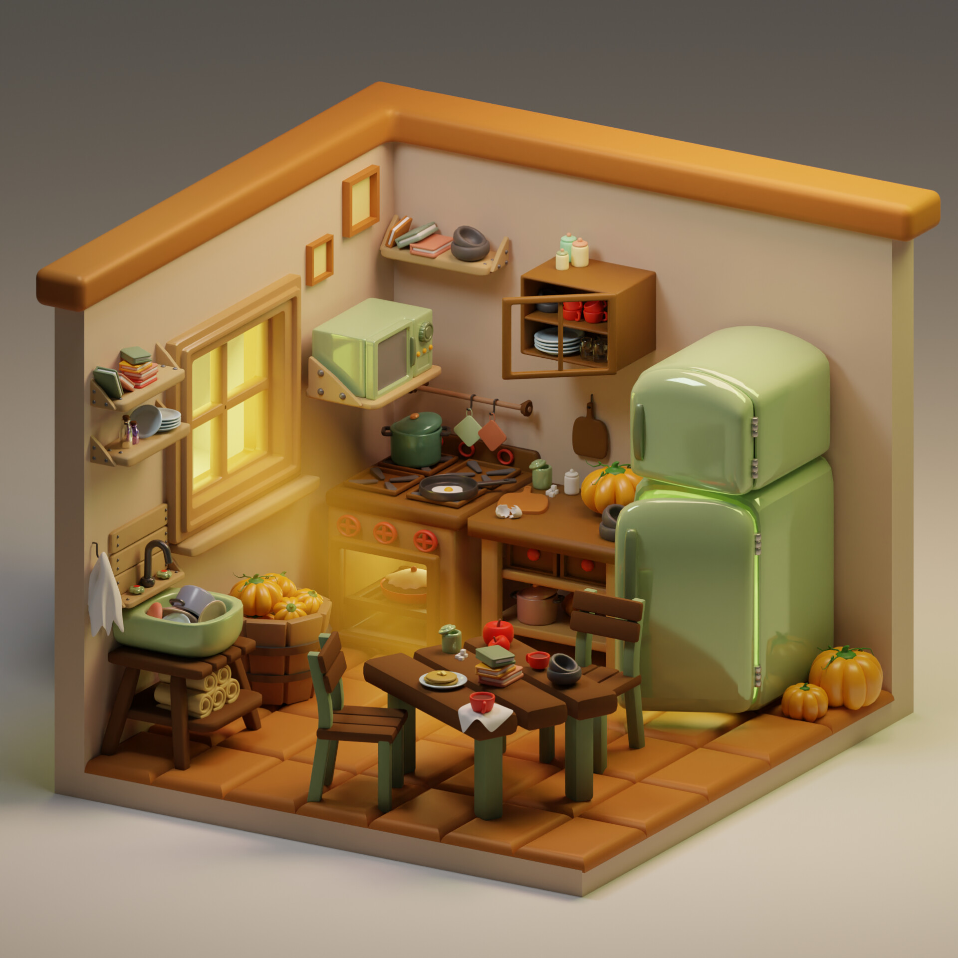 ArtStation - Cozy Room