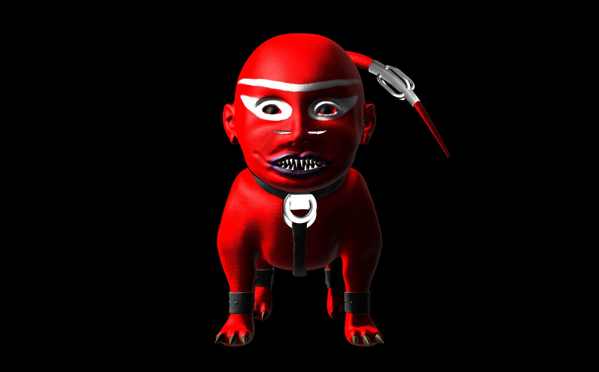 ArtStation - Hell doggy babe