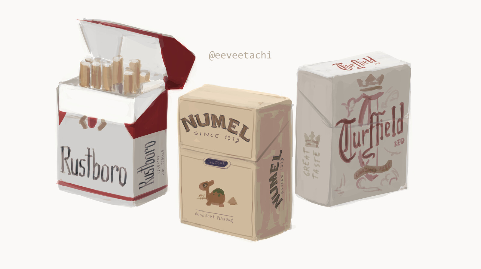 Eeveetachi - Pokemon-themed lighter & cigarettes